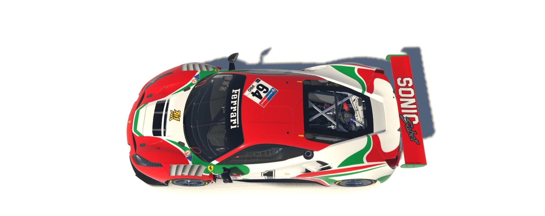 Ferrari 488 GT3 Evo 2020 - SOINC Saber by Yun Sung G. - Trading Paints