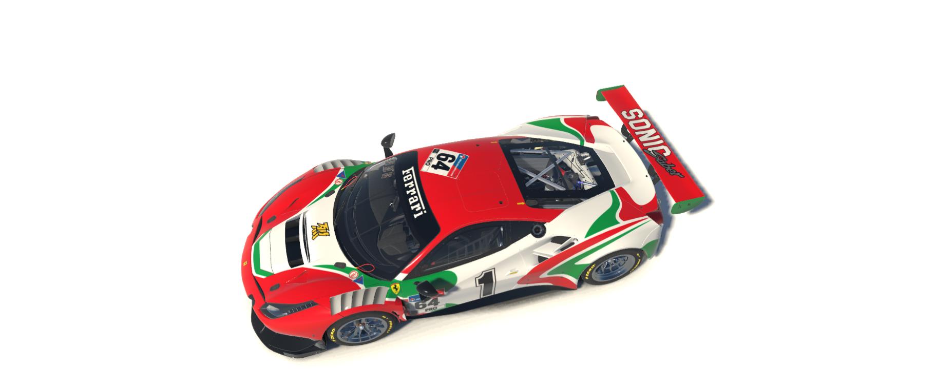 Ferrari 488 GT3 Evo 2020 - SOINC Saber by Yun Sung G. - Trading Paints