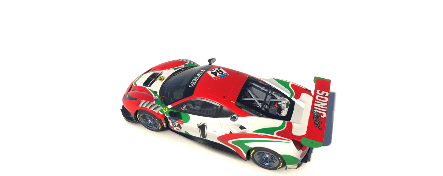 Ferrari 488 GT3 Evo 2020 - SOINC Saber by Yun Sung G. - Trading Paints