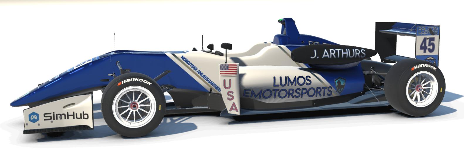 Jake Arthurs F3 Lumos Season 6 by Alexander Schanna - Trading Paints