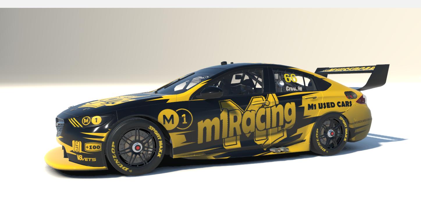 Chris Burrage V8 Vets M1 Race paint by Darren Crosbie - Trading Paints