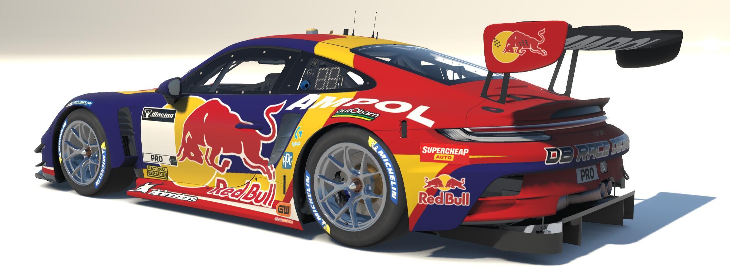 Porsche 992r GT3 Red Bull by Drew Bennedick - Trading Paints