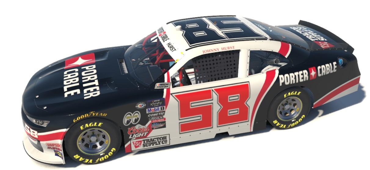 PORTER CABLE XFINITY by Johnny Hurst - Trading Paints