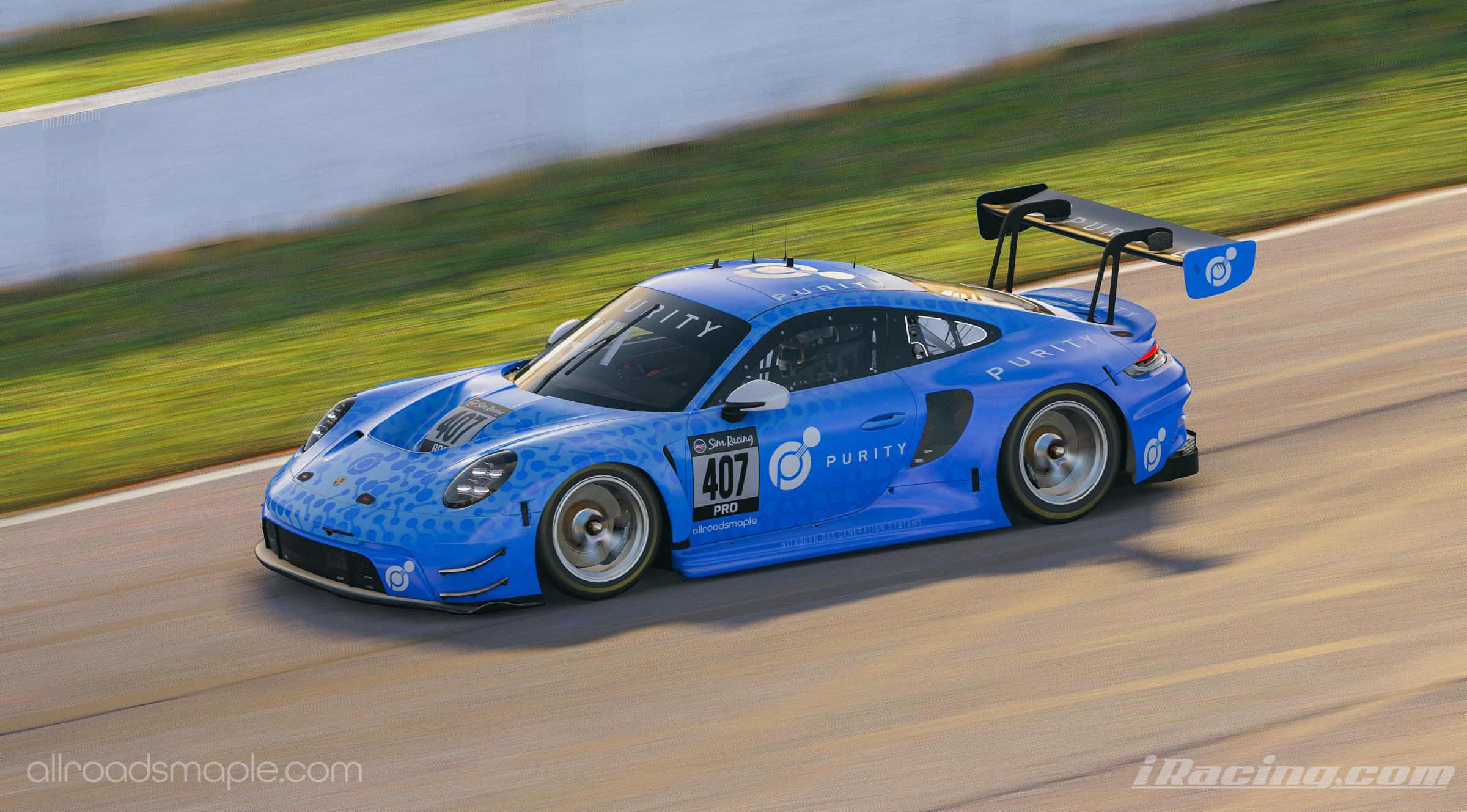 Purity Gas - Porsche 992 GT3 R by Patryk A. - Trading Paints