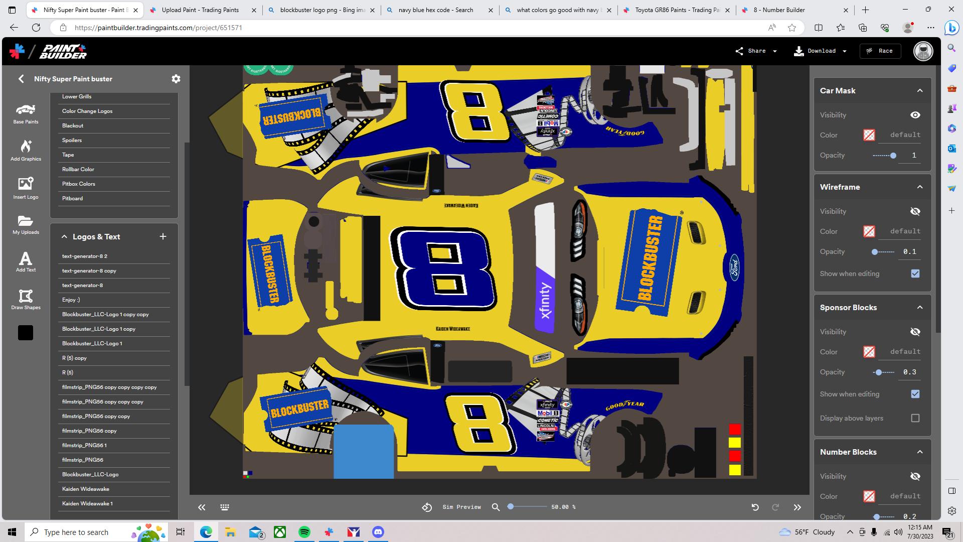 Nifty Super Paint buster by Kaiden Wideawake - Trading Paints