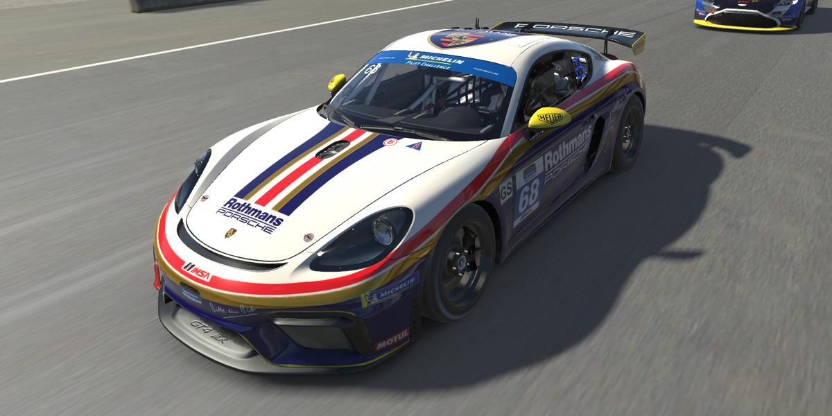Rothmans Porsche 718 GT4 by Erik Bolwerk - Trading Paints