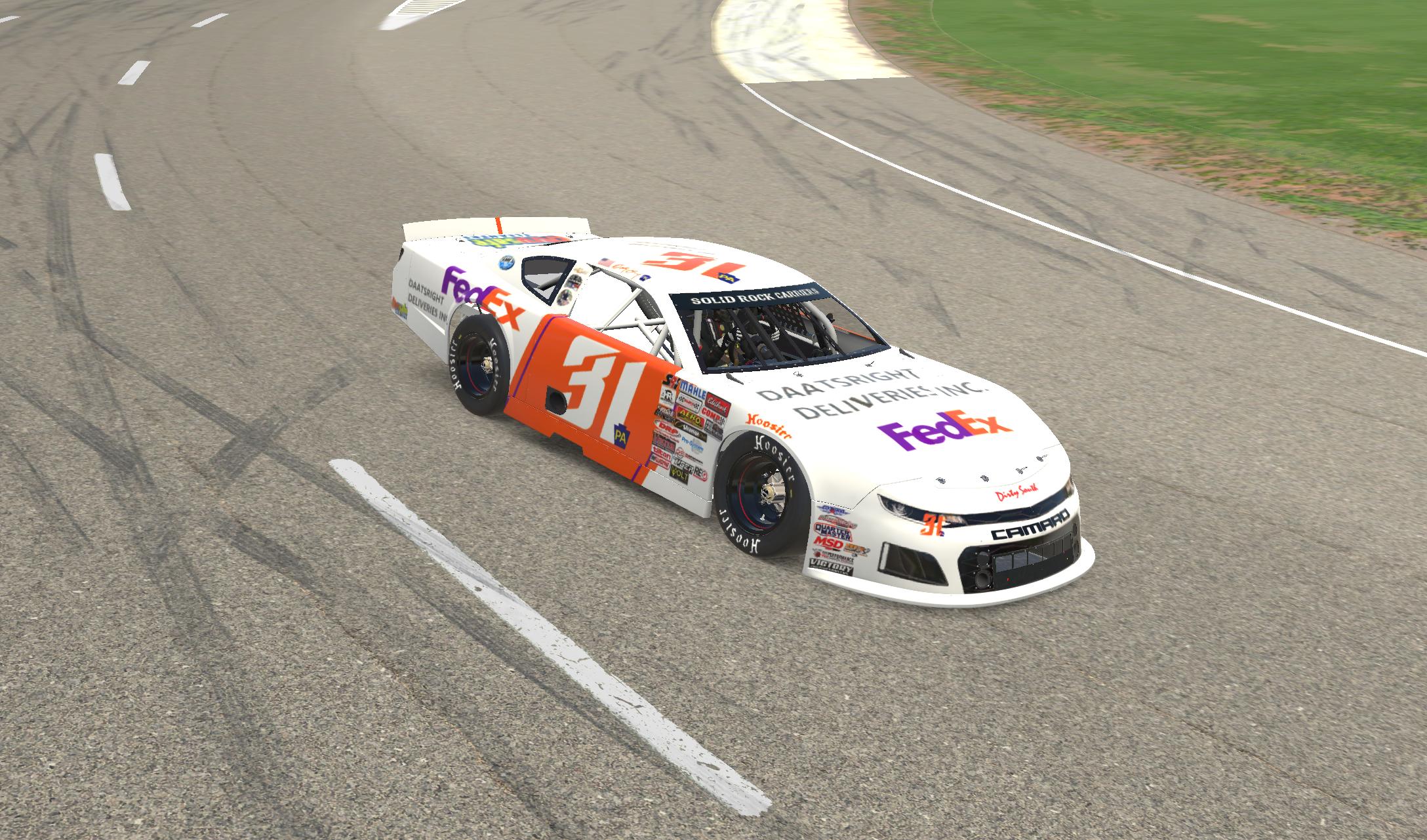 FedEx Daatsright Late Model Stock by Bobby Grey - Trading Paints