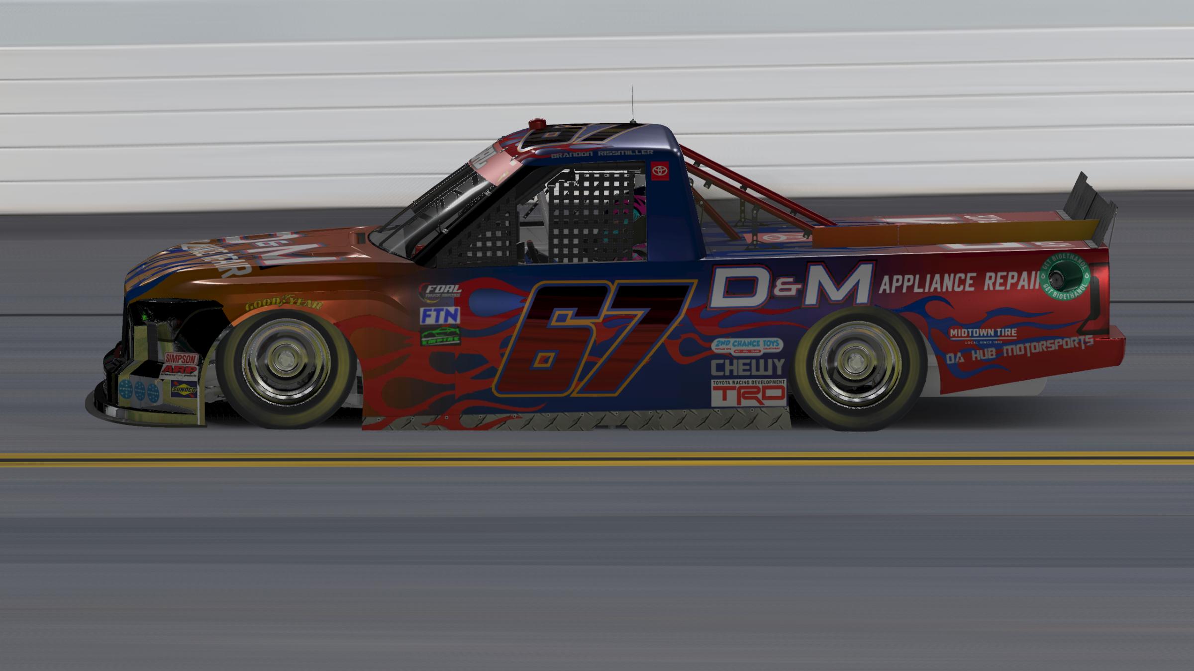 Brandon Rissmiller D&M Optimus Prime 67 FORL by Leander T. - Trading Paints