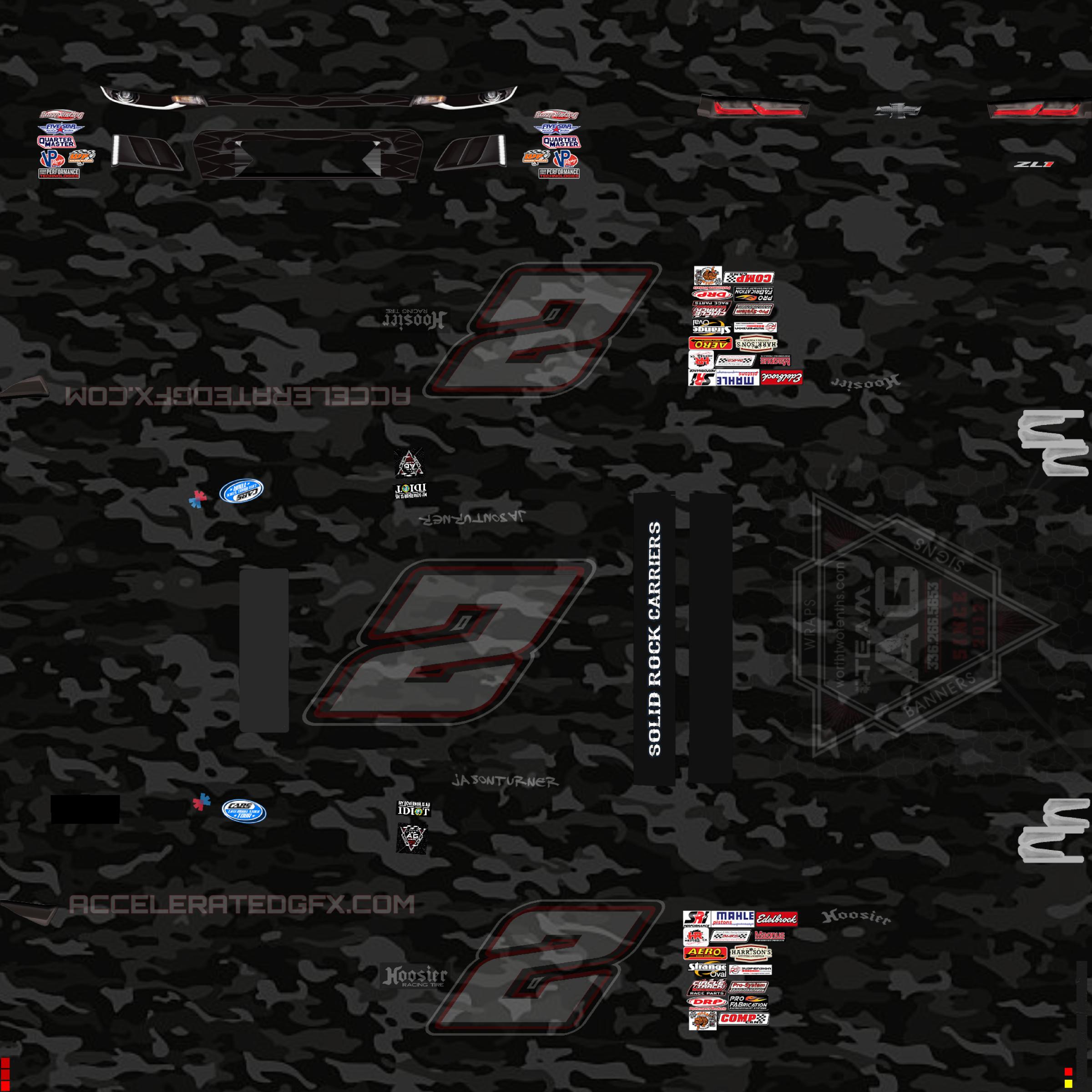 Jason Turner 2023 camaro by Bryson Myers - Trading Paints