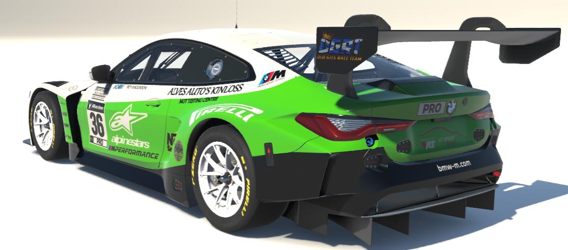 Roy Anderson BMW M4 GT3 by Nigel Foster - Trading Paints