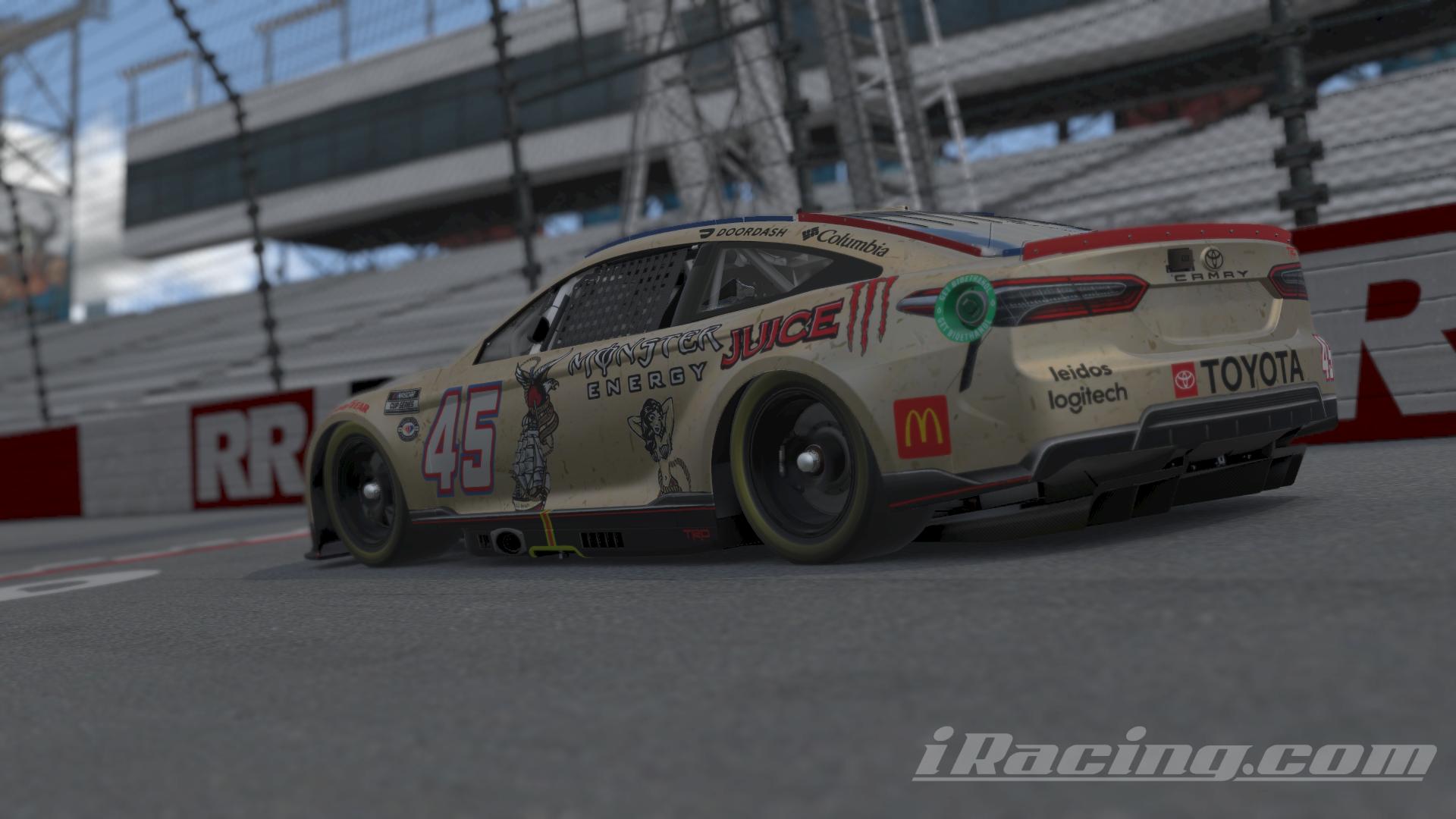 23XI NASCAR Next Gen Toyota Camry: Monster Energy Pacific Punch ...