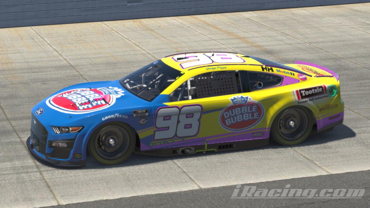 Jordyn Propst #98 Dubble Bubble Next Gen Mustang by Rob Evans - Trading ...