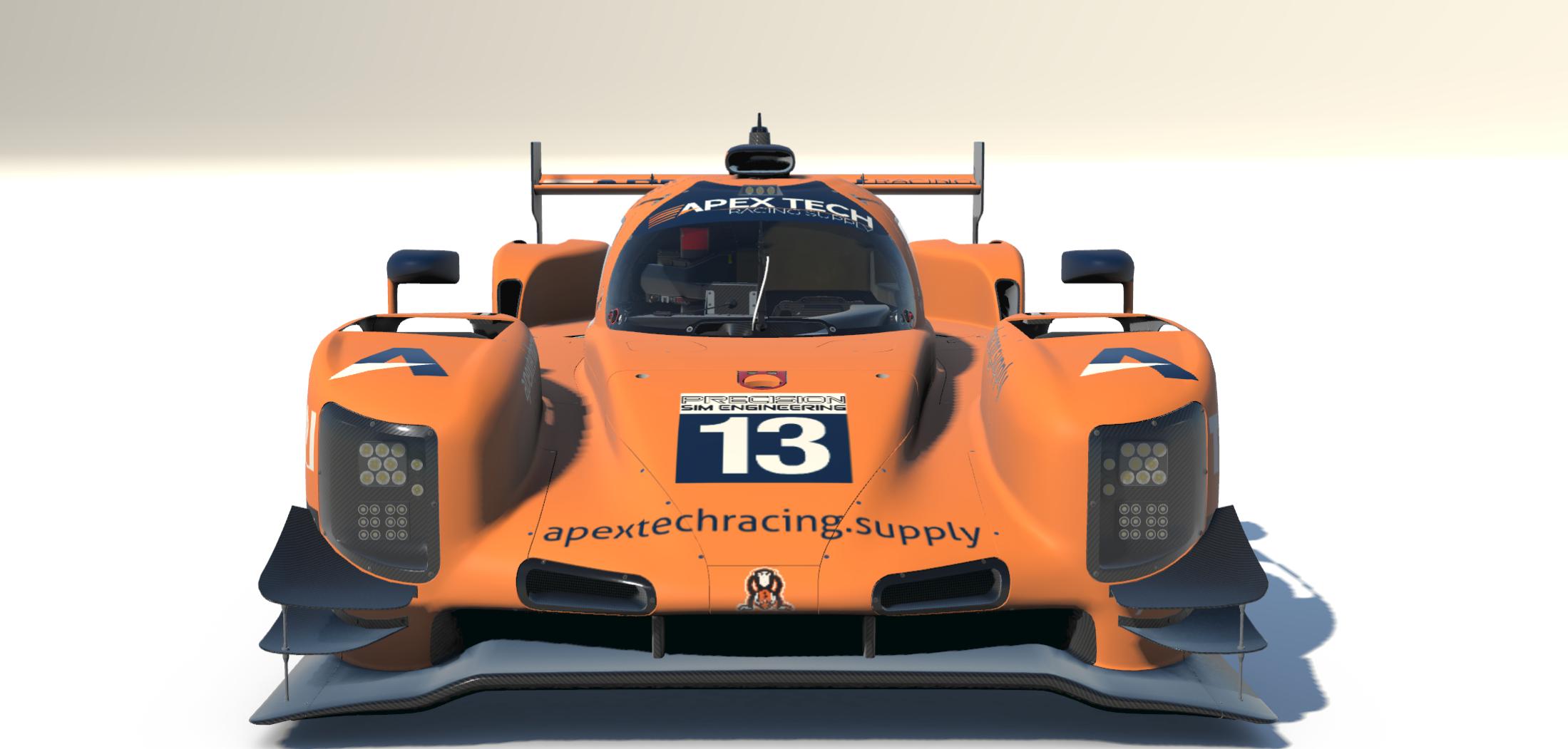 Apex Tech Racing Supply LMP2 by EJ Feulner - Trading Paints