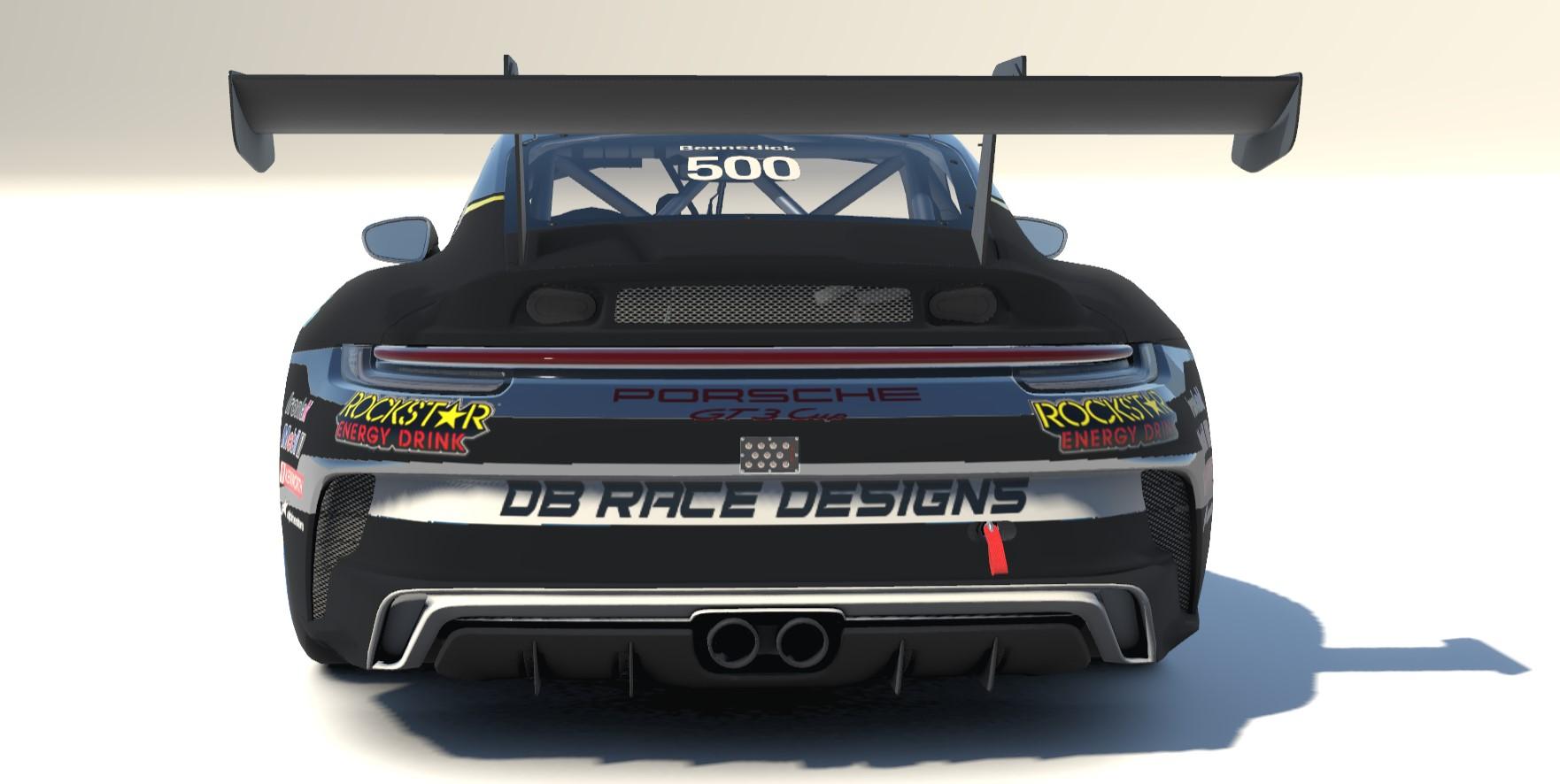 Porsche 992 Cup Rockstar DB Racing by Drew Bennedick - Trading Paints
