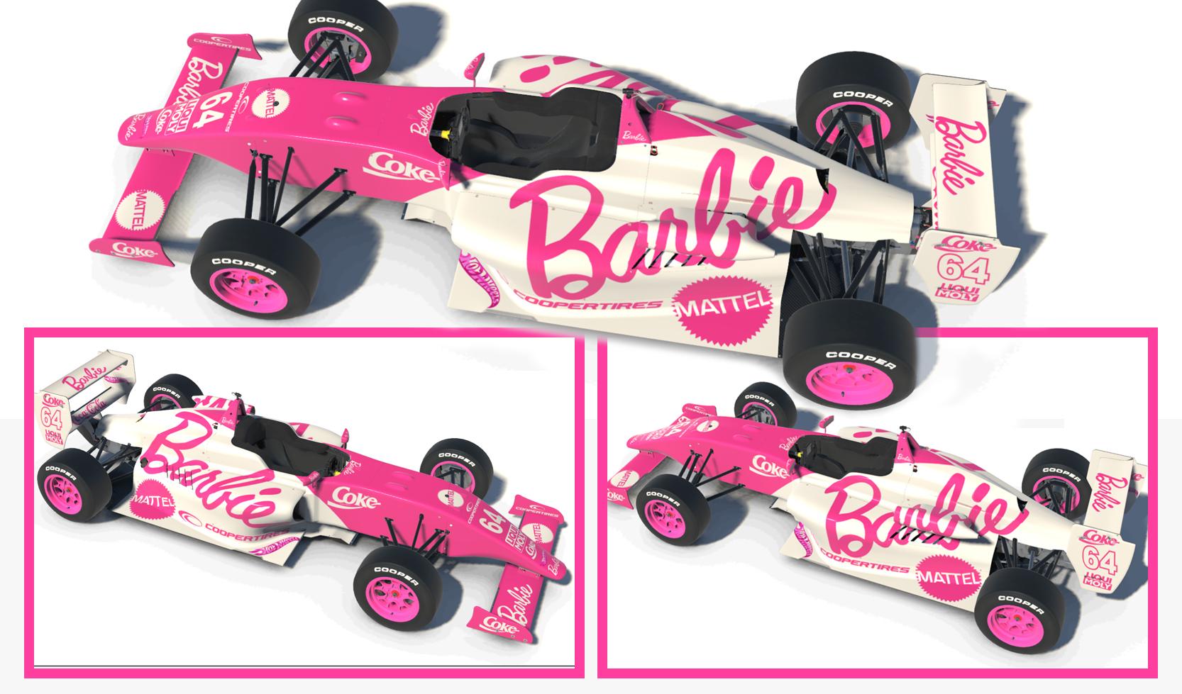 USF 2000 USF17 Barbie by Clyde Coman - Trading Paints