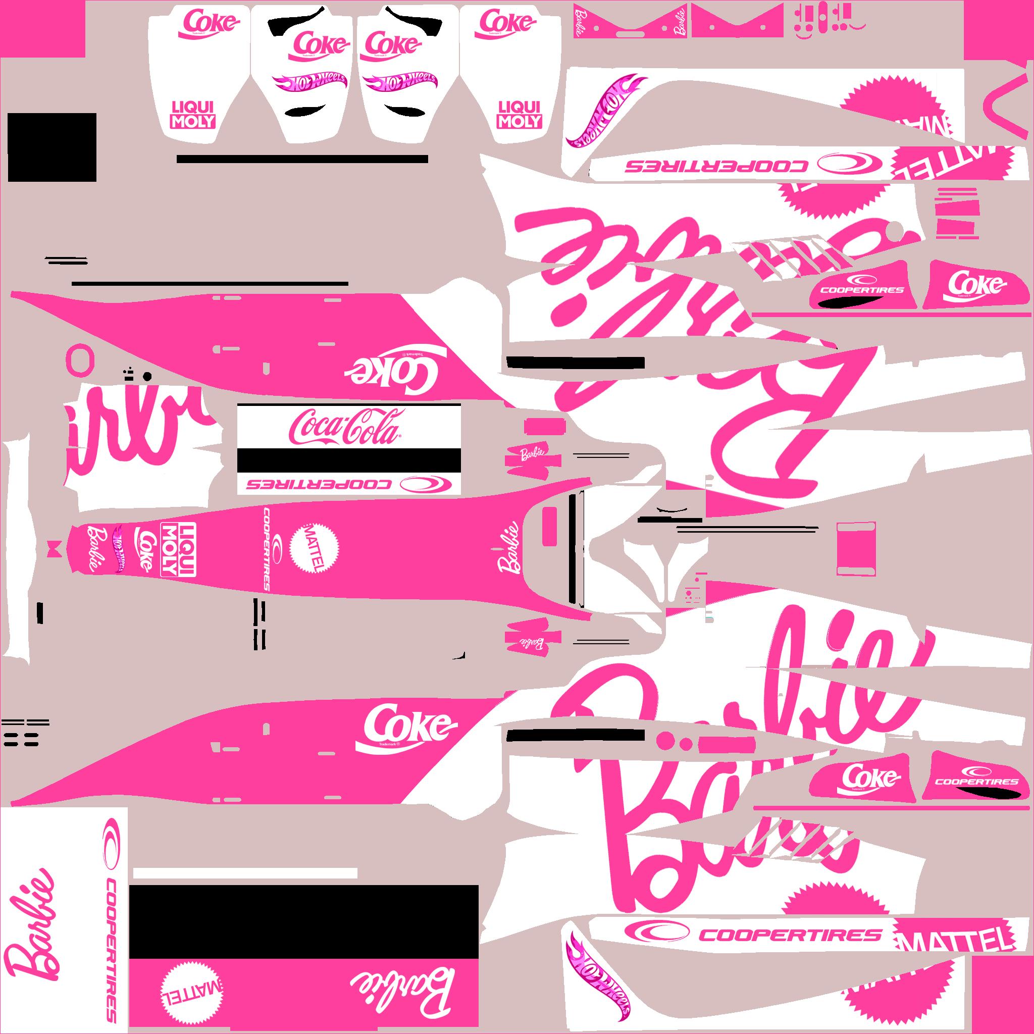 USF 2000 USF17 Barbie by Clyde Coman - Trading Paints