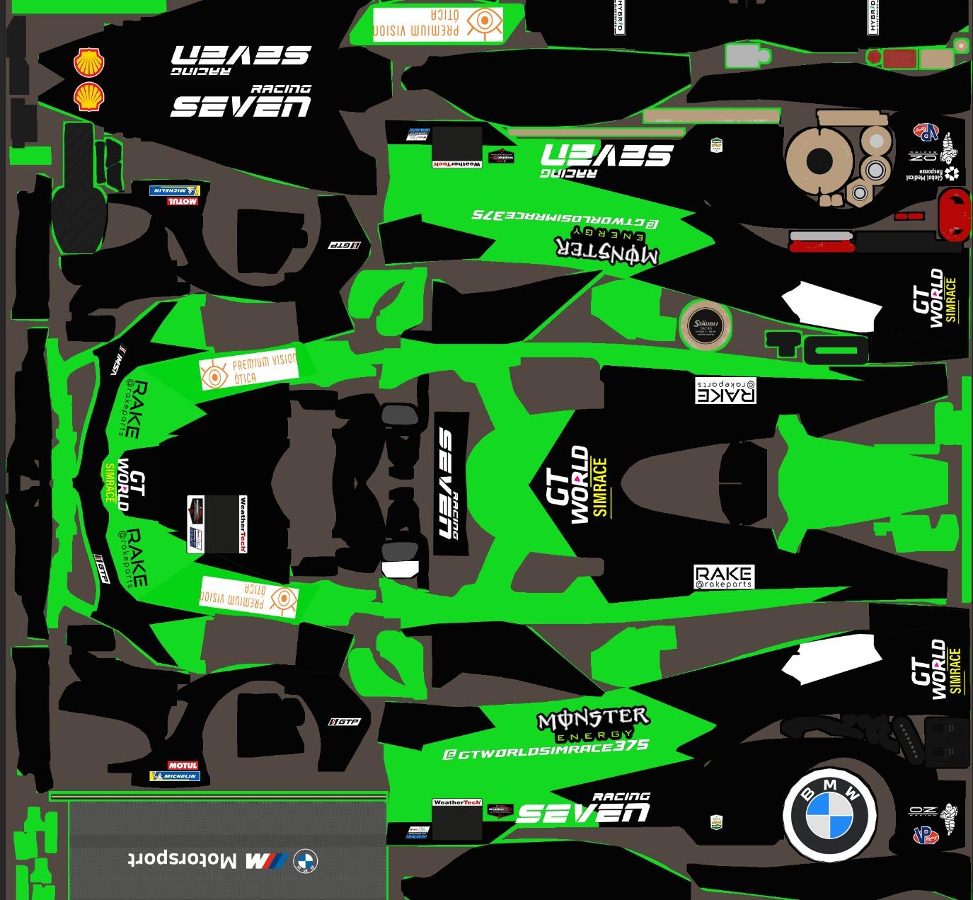 BMWHybrid Seven Racing Vision by Rafael Santtos - Trading Paints
