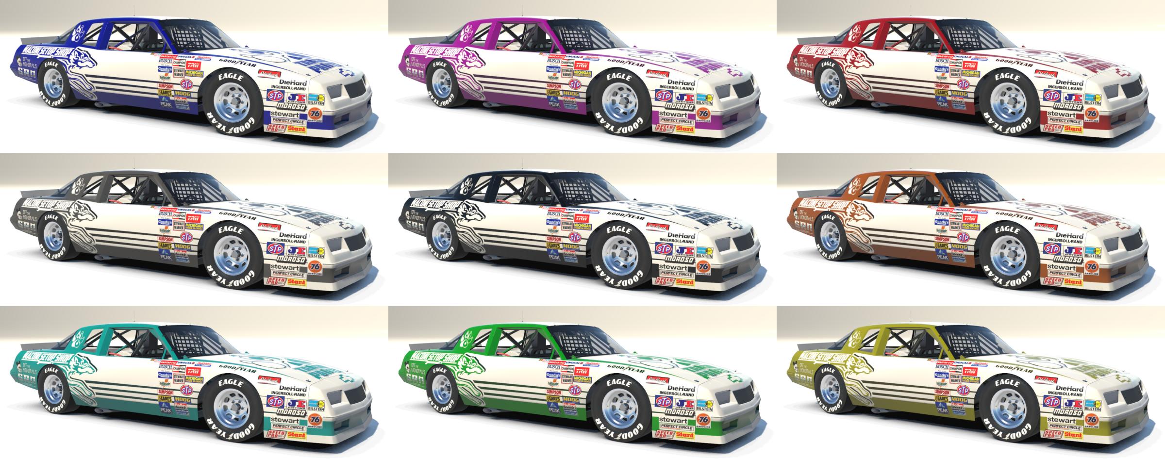 Blue Tango Paints Chevrolet Monte Carlo by Towle Owen - Trading Paints