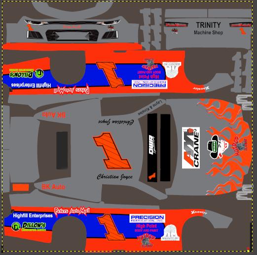 Christian Joyce LM Stock by Brant Mickel - Trading Paints