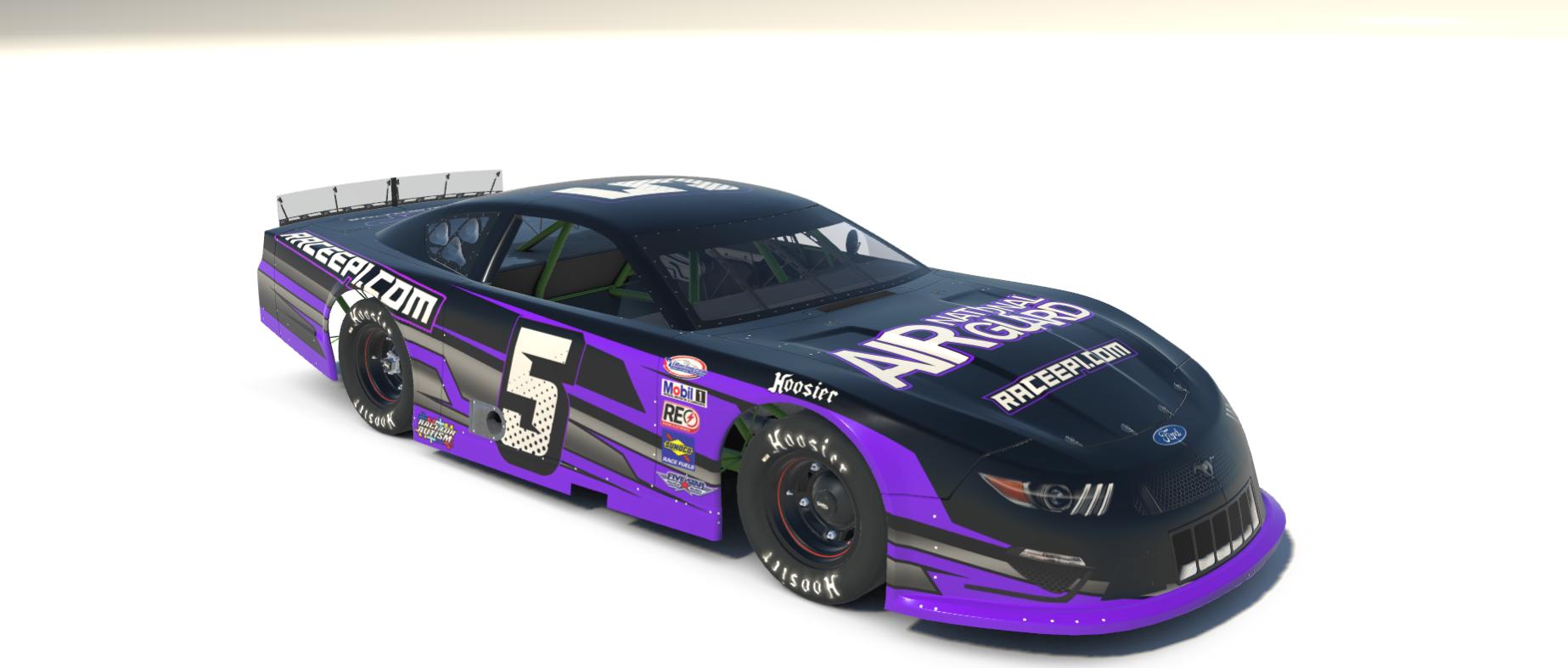 Tyler Johnson 5 SWM Purple Black Grey by Tanner Marr - Trading Paints