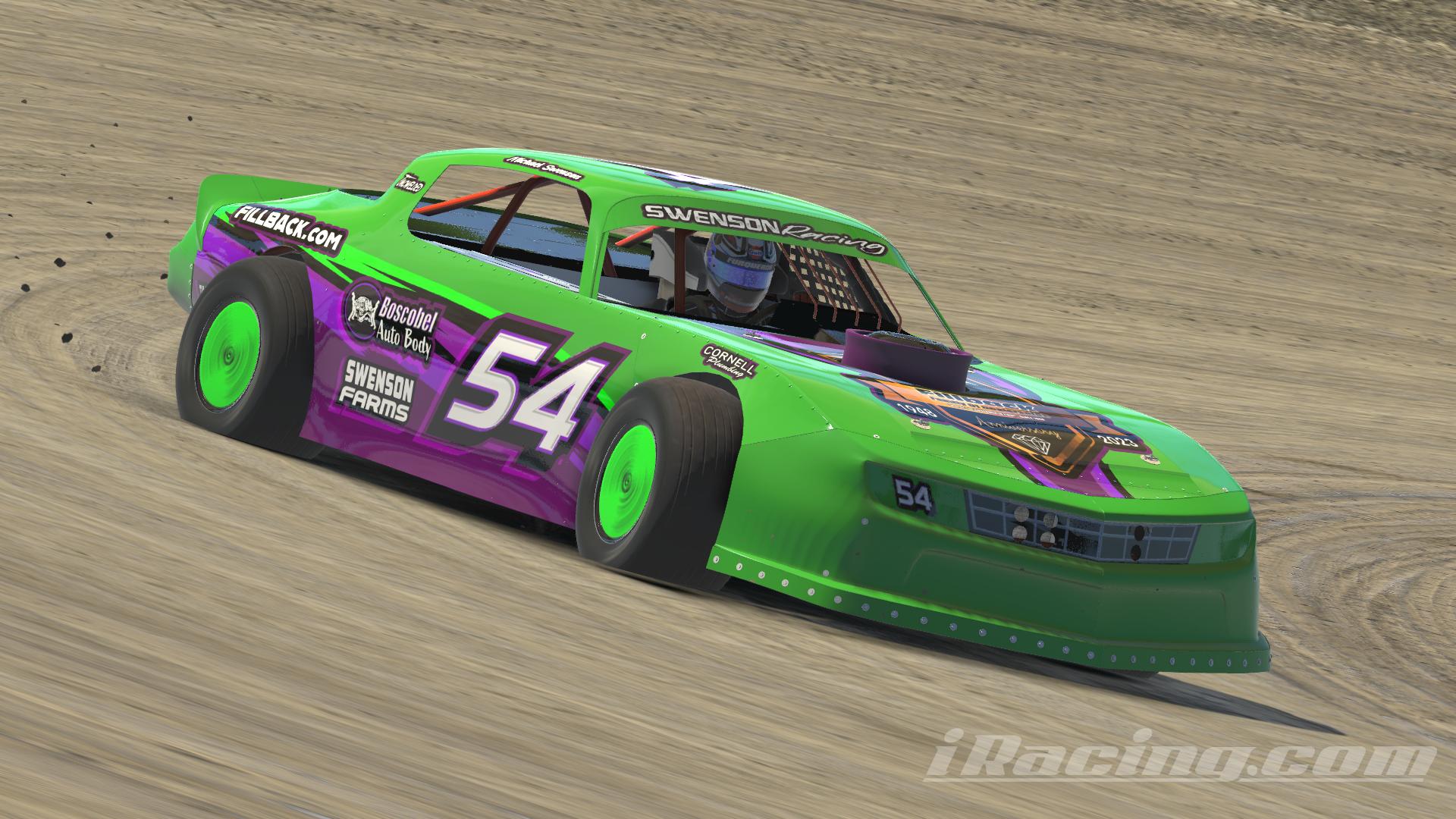 Michael Swenson 2023 Dirt Street Stock Replica by Manix Furqueron ...