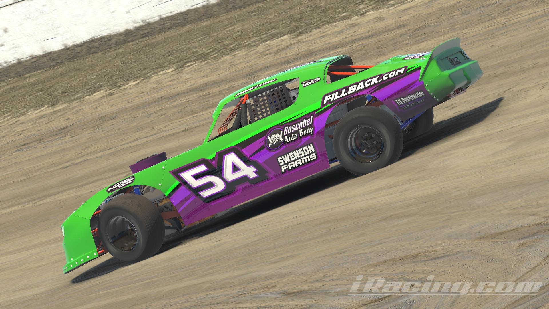 Michael Swenson 2023 Dirt Street Stock Replica by Manix Furqueron ...