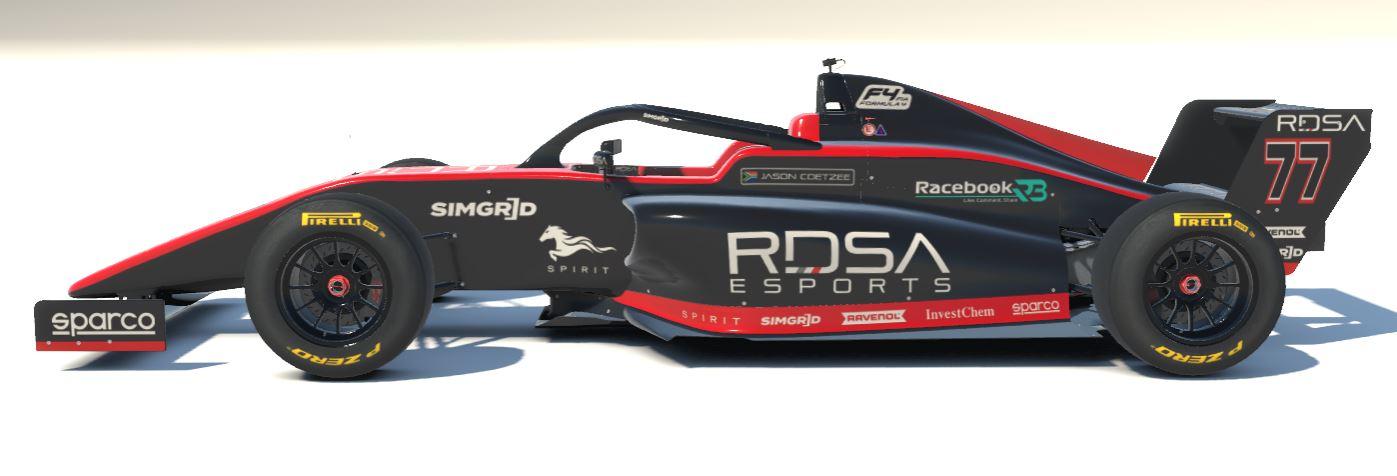 RDSA Esports F4 #77 - Jason Coetzee by Andrew JS Thomas - Trading Paints