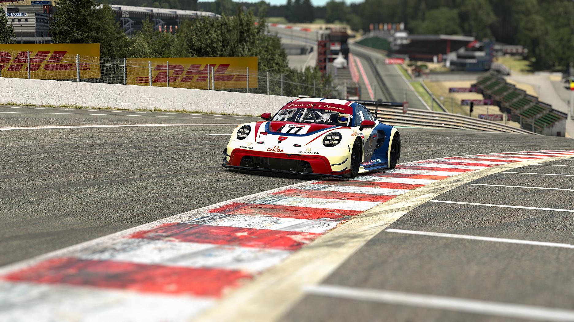 Ecurie Porsche 992r GT3 with 24h Spa 2023 number plates by Mike Riedner ...