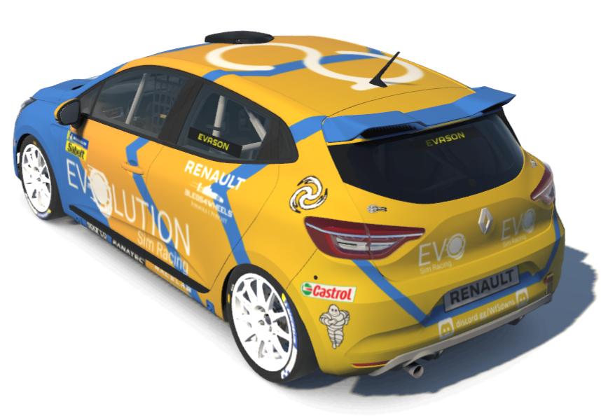 Evo Sim Racing 3L4W - Renault Clio BTCC Tribute by Stephen Evason ...