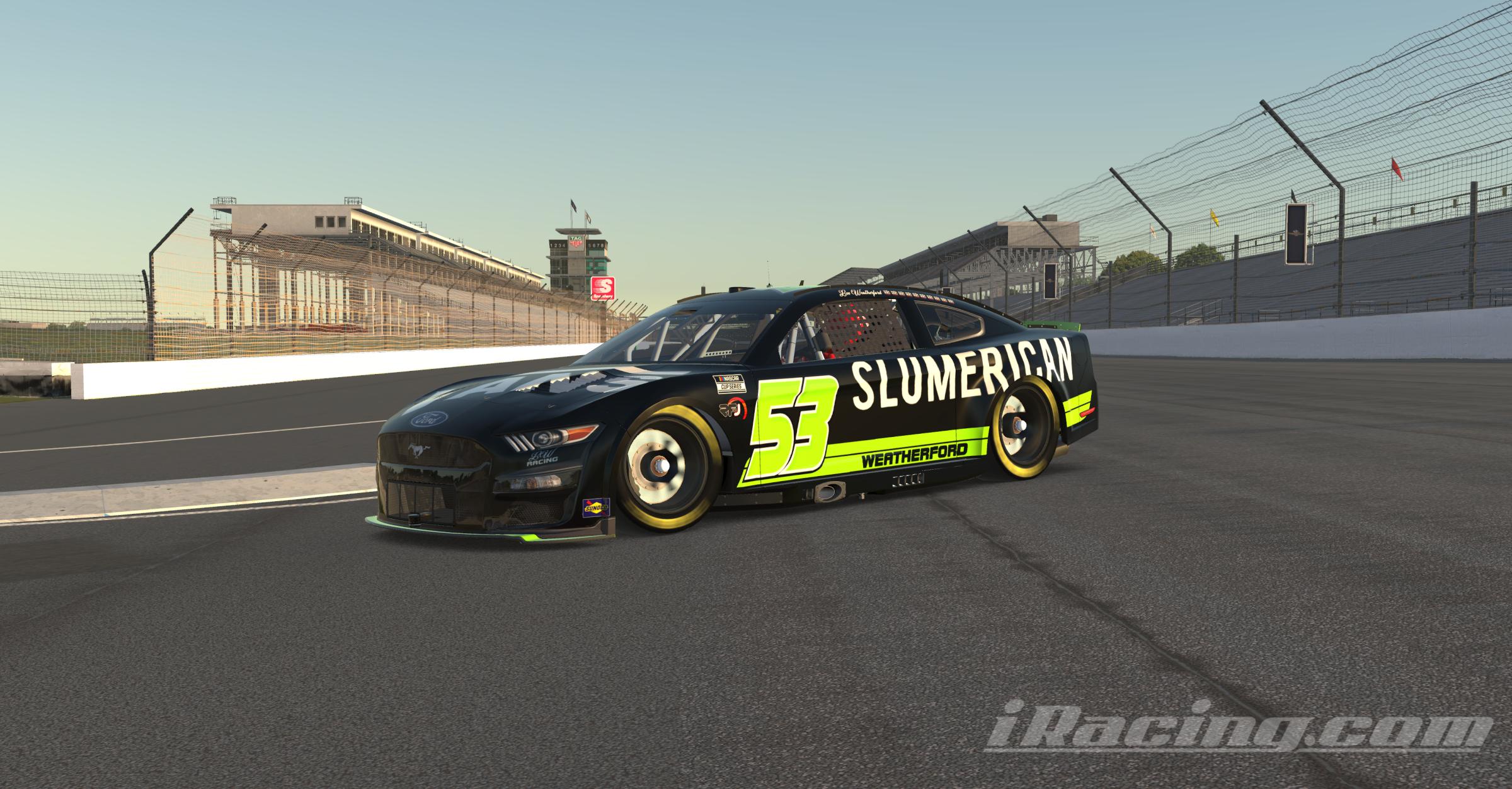 Slumerican Florescent Green Metallic Black by Lee Weatherford - Trading ...