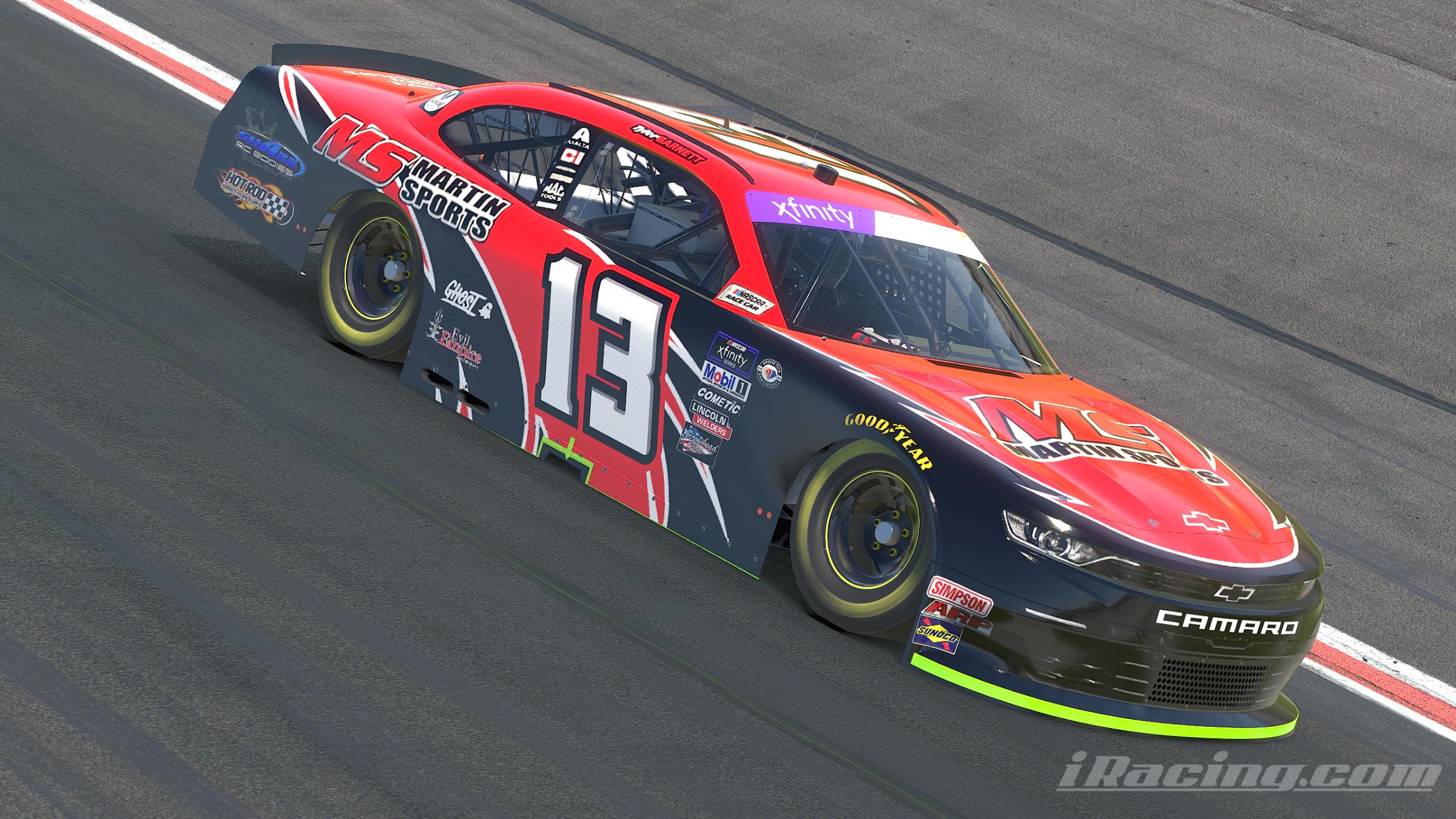 Martin Sports - Tyler Barnett - 13 by Blake H. - Trading Paints