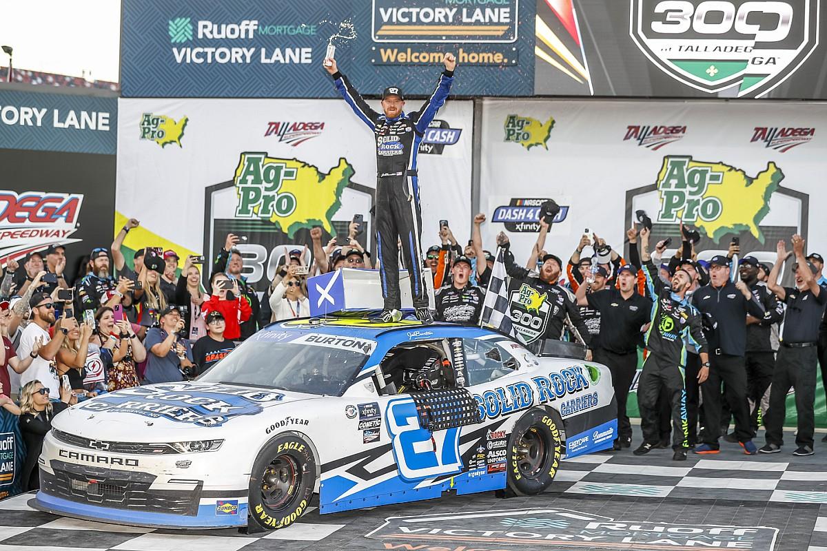 Jeb Burton - Solid Rock Carriers Talladega Winner Scheme (Custom Number ...