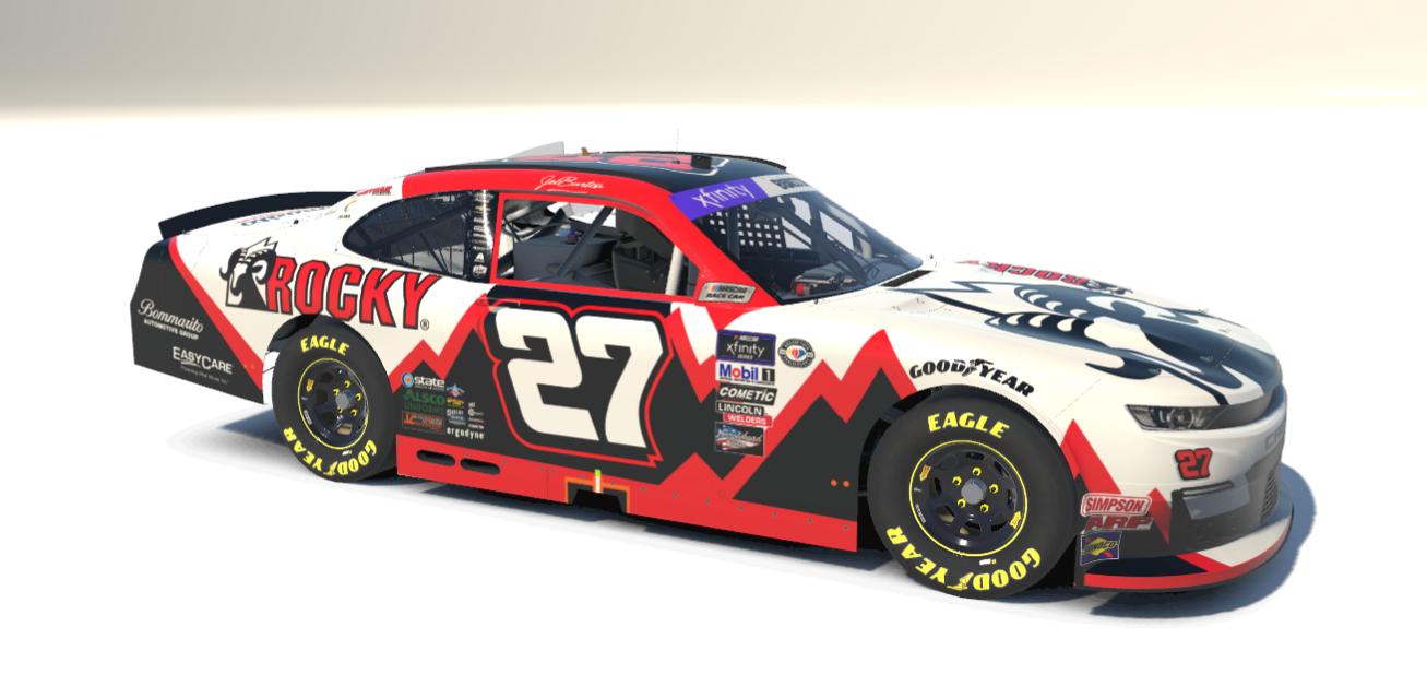 Jeb Burton Rocky Boots Camaro by Ethan Ball - Trading Paints