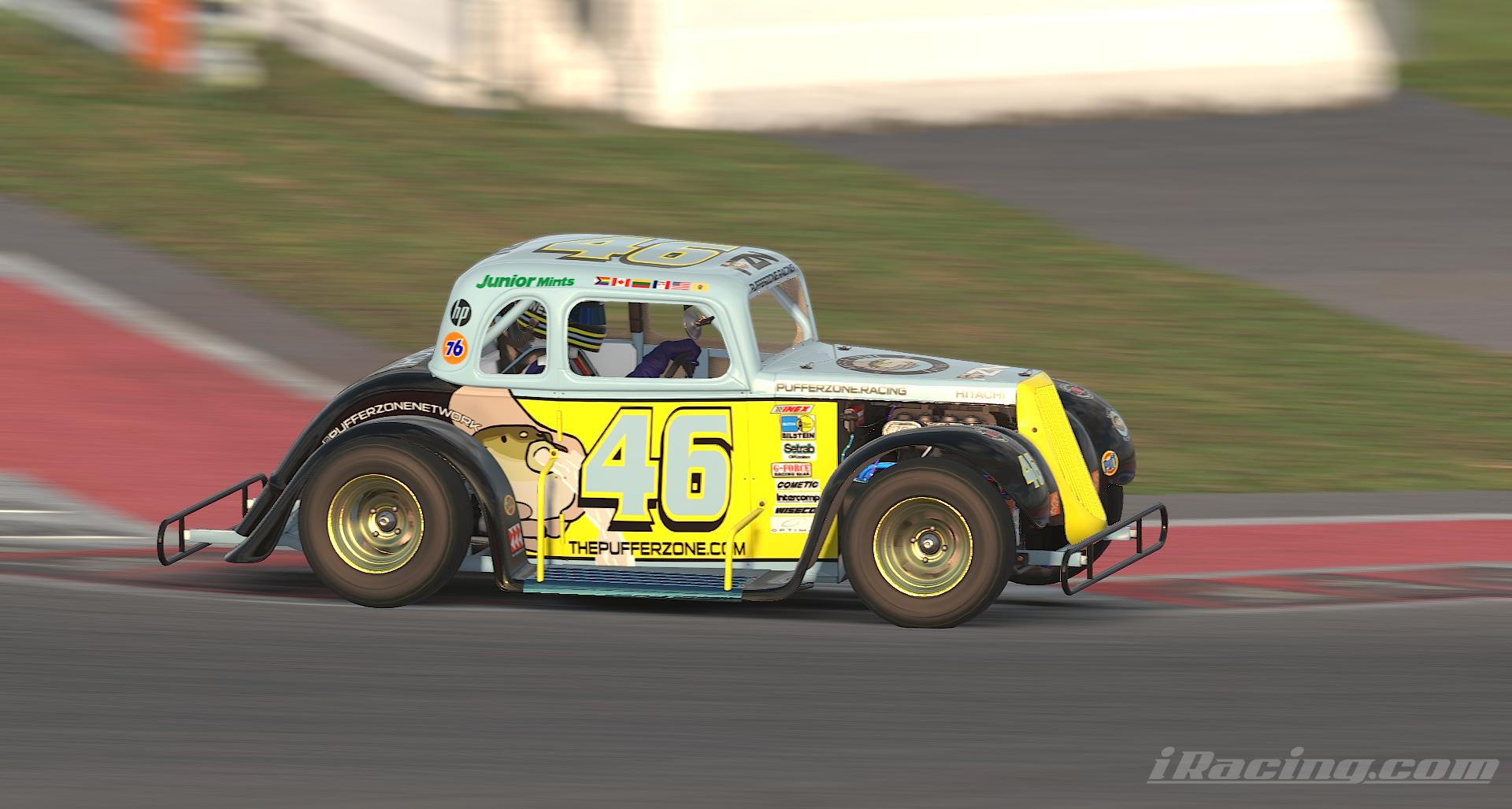 Puffer Zone Racing Legends by Dustin William Owen Dawes - Trading Paints