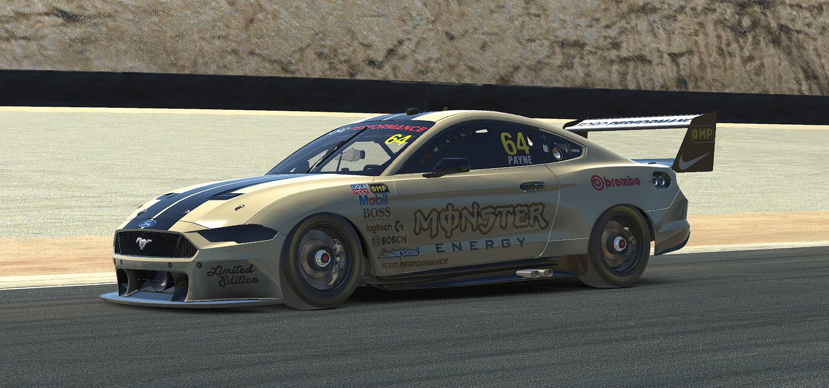 Retro Mustang by Ethan Payne - Trading Paints