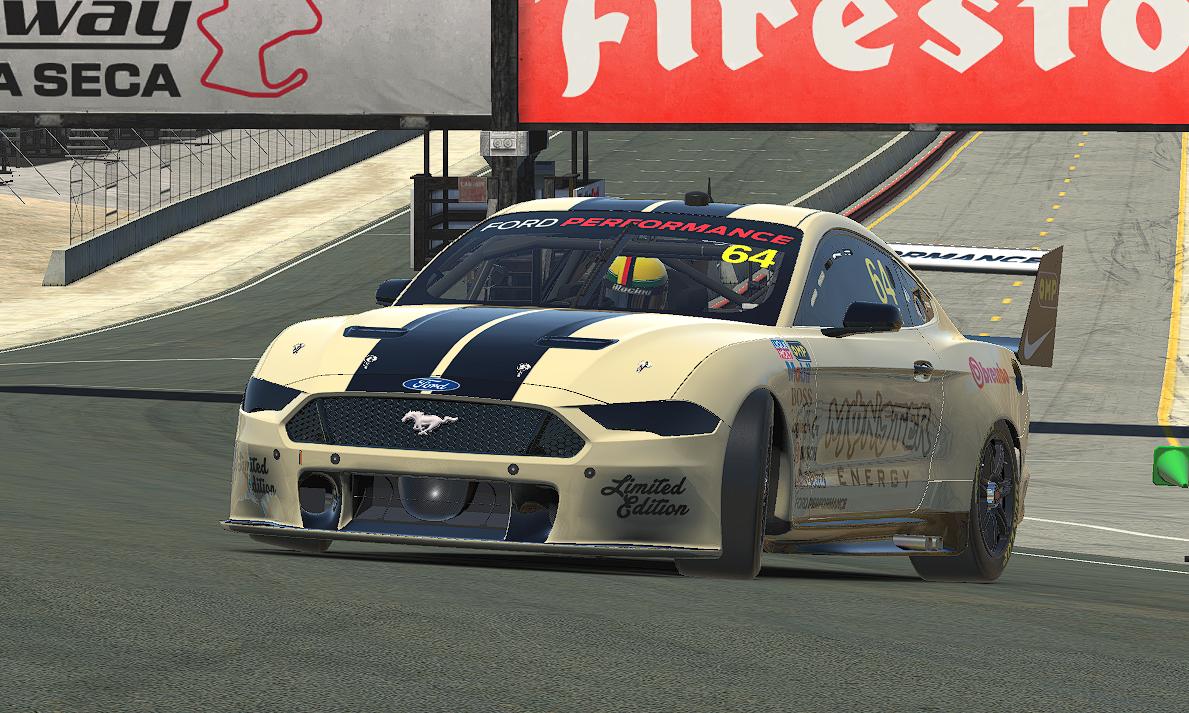 Retro Mustang by Ethan Payne - Trading Paints