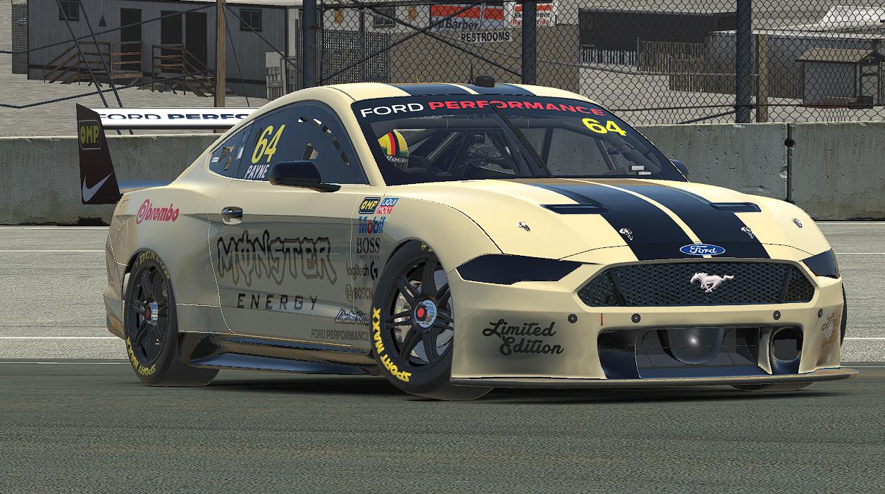 Retro Mustang by Ethan Payne - Trading Paints