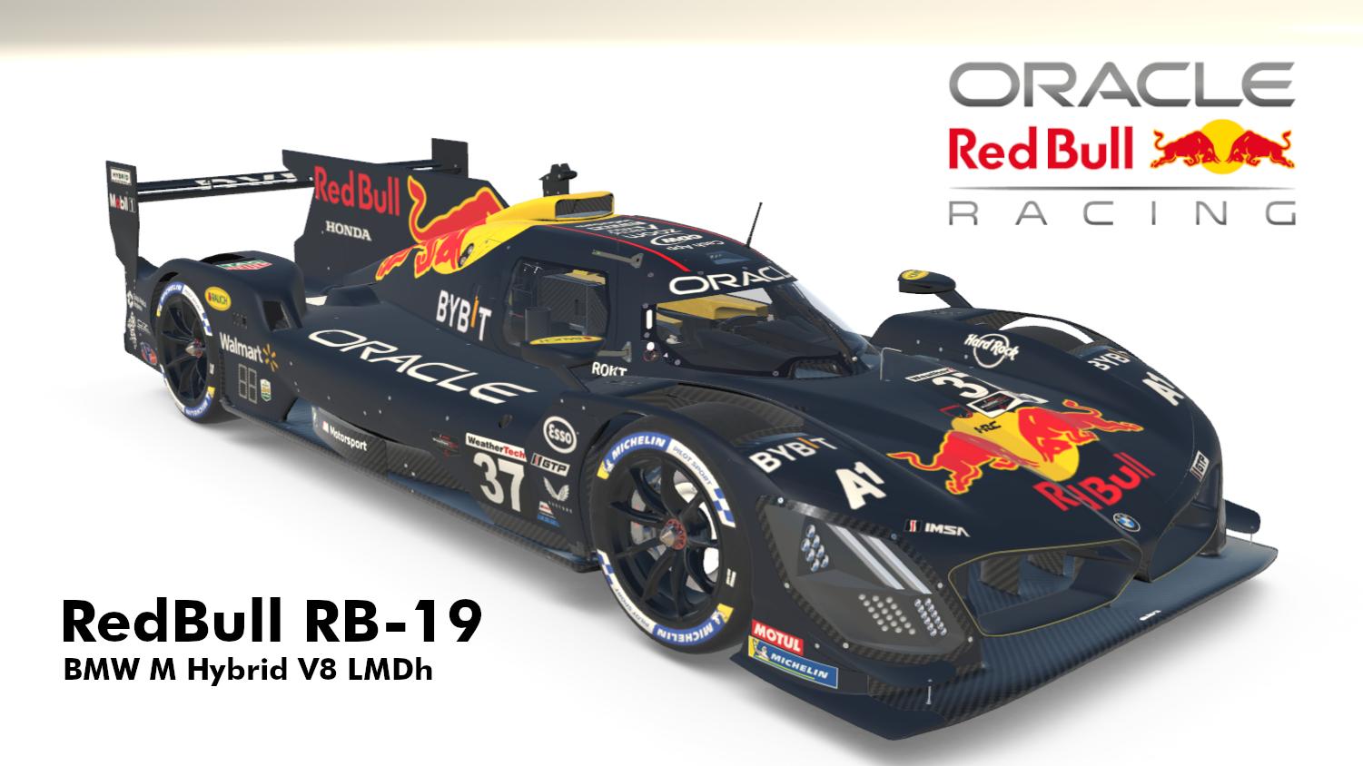 RedBull Racing 2023 F1 Livery - BMW LMDh by Ondřej Toman - Trading Paints