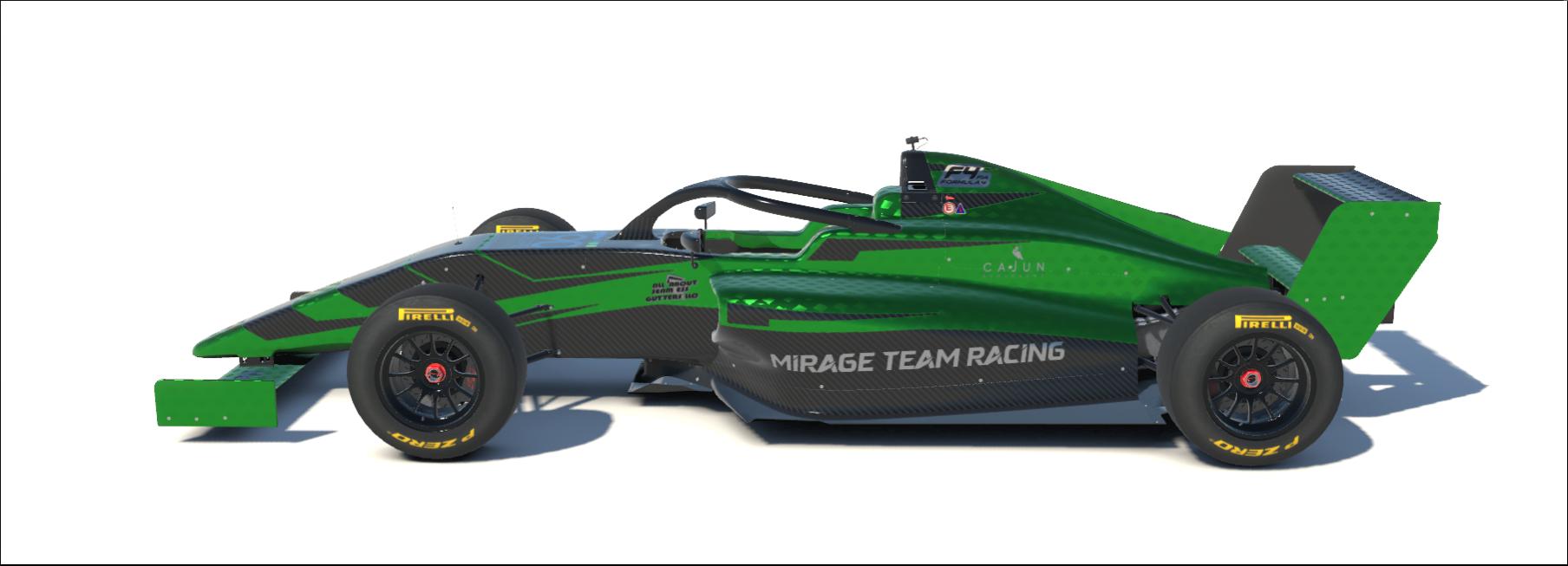 Mirage Team Racing FIA F4 by Cooper Rasnick - Trading Paints
