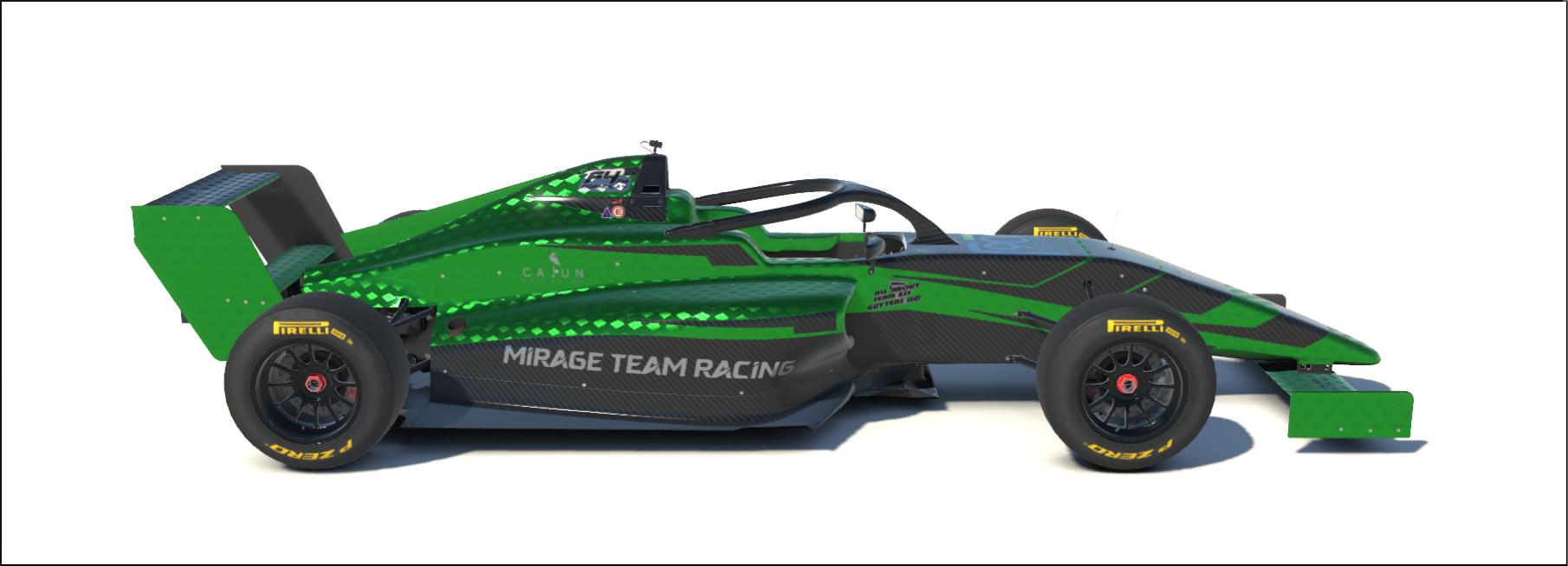 Mirage Team Racing FIA F4 by Cooper Rasnick - Trading Paints