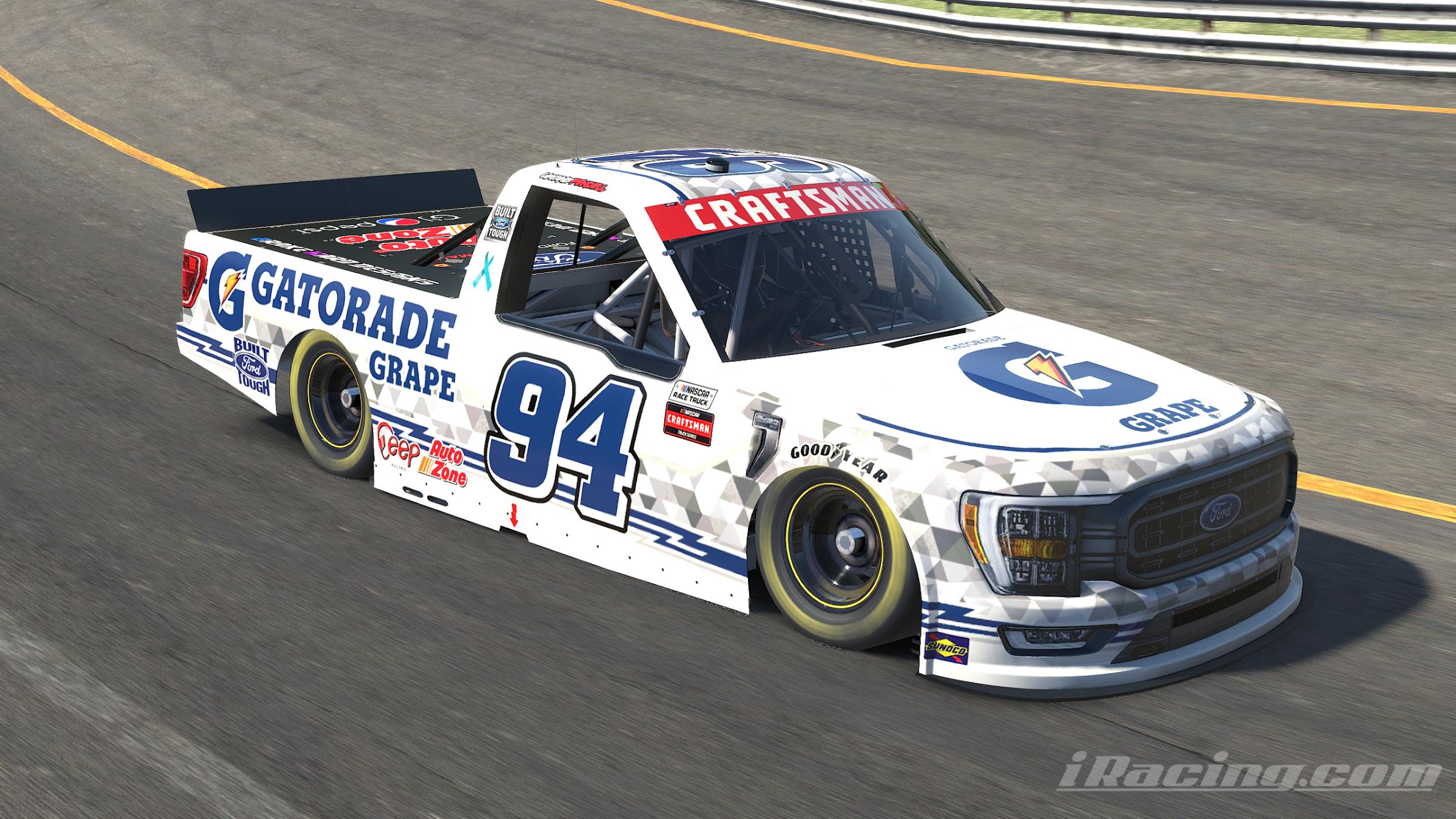 Gatorade Grape - Auto Zone - Pendell by Blake H. - Trading Paints