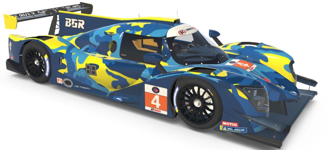Beaver Grease Racing - UA camo livery for Ligier JS P320 LMP3 by Kaz ...