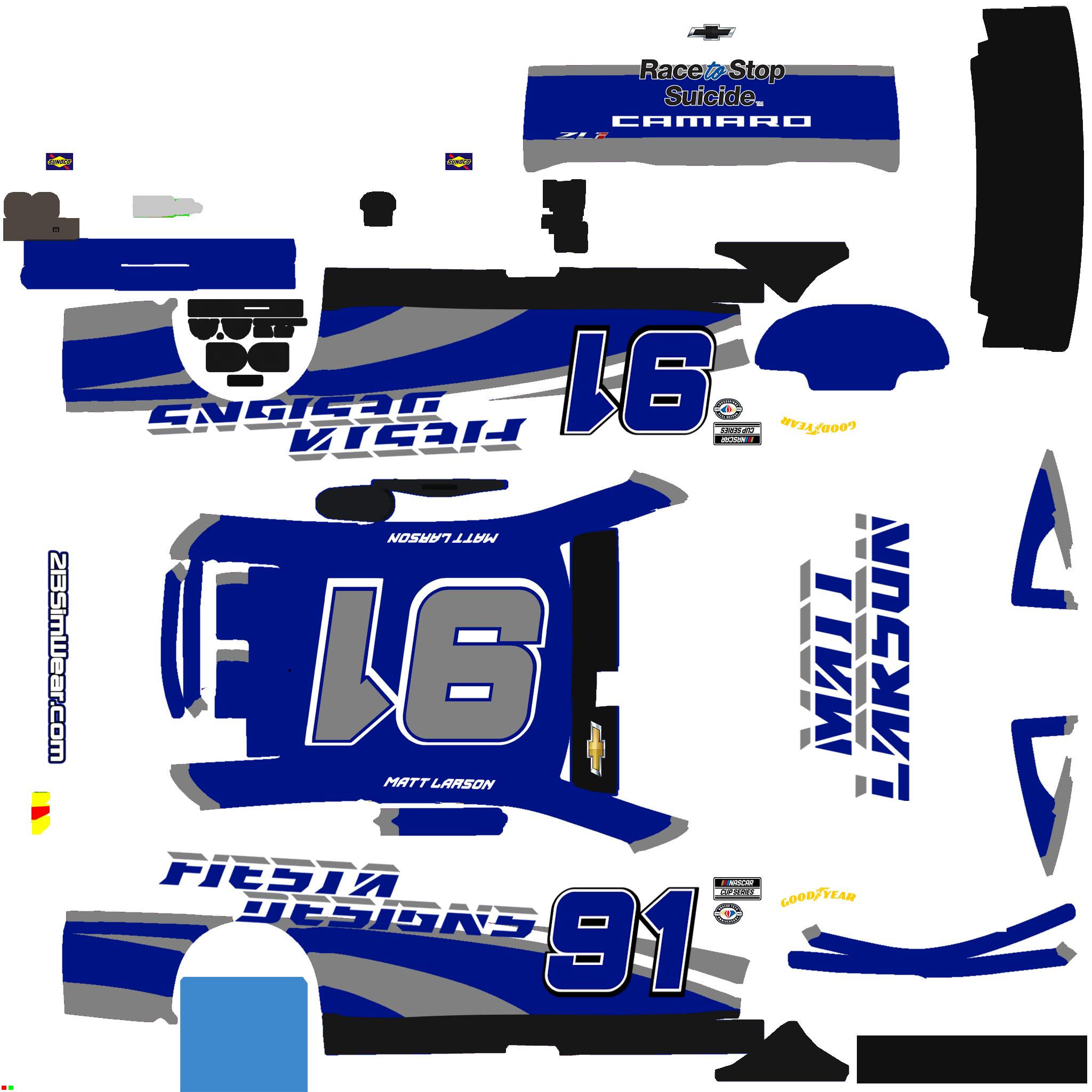 Matt Larson Fiesta Designs NGC by Matt Larson - Trading Paints