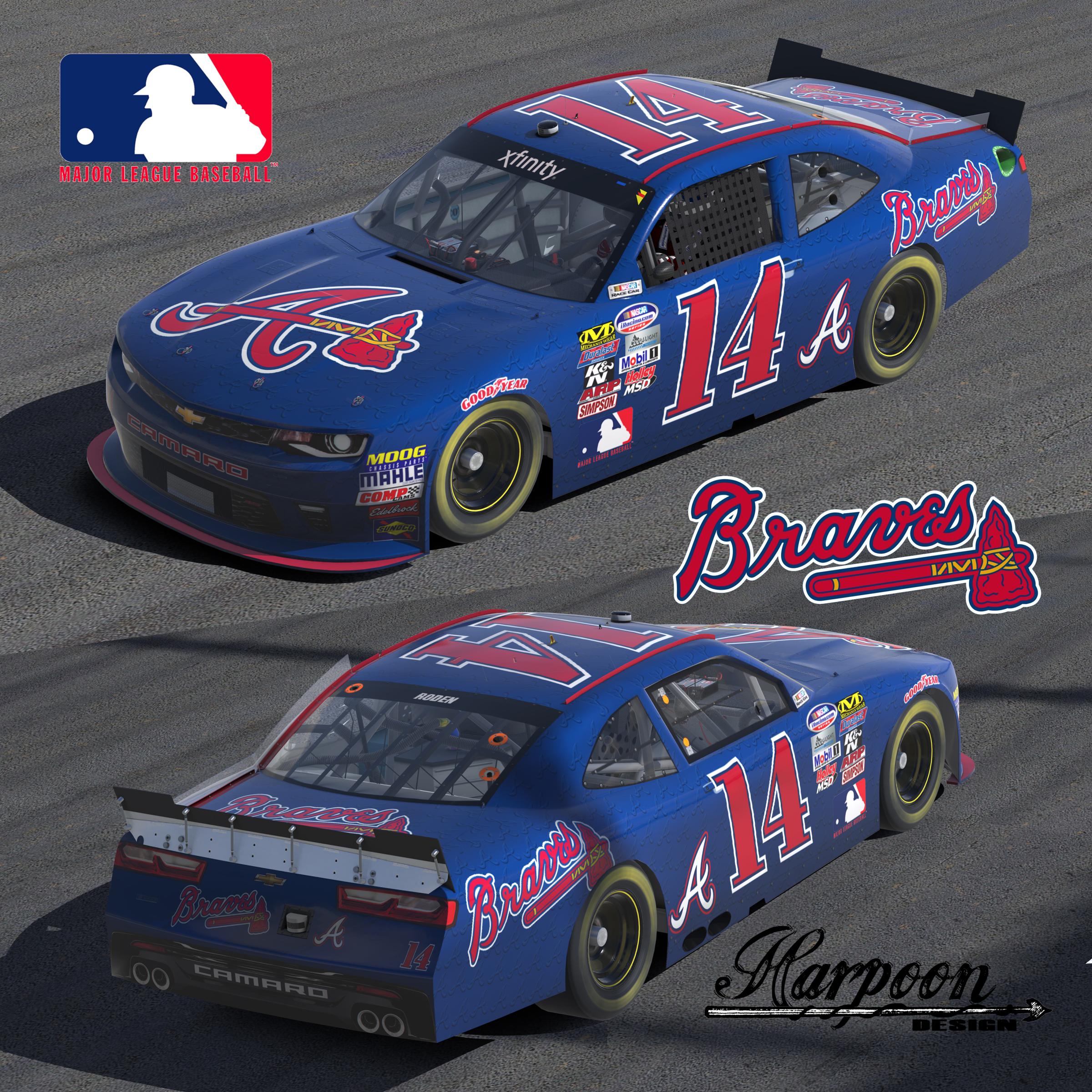 Chevrolet Camaro Class BBraves by Brantley Roden - Trading Paints