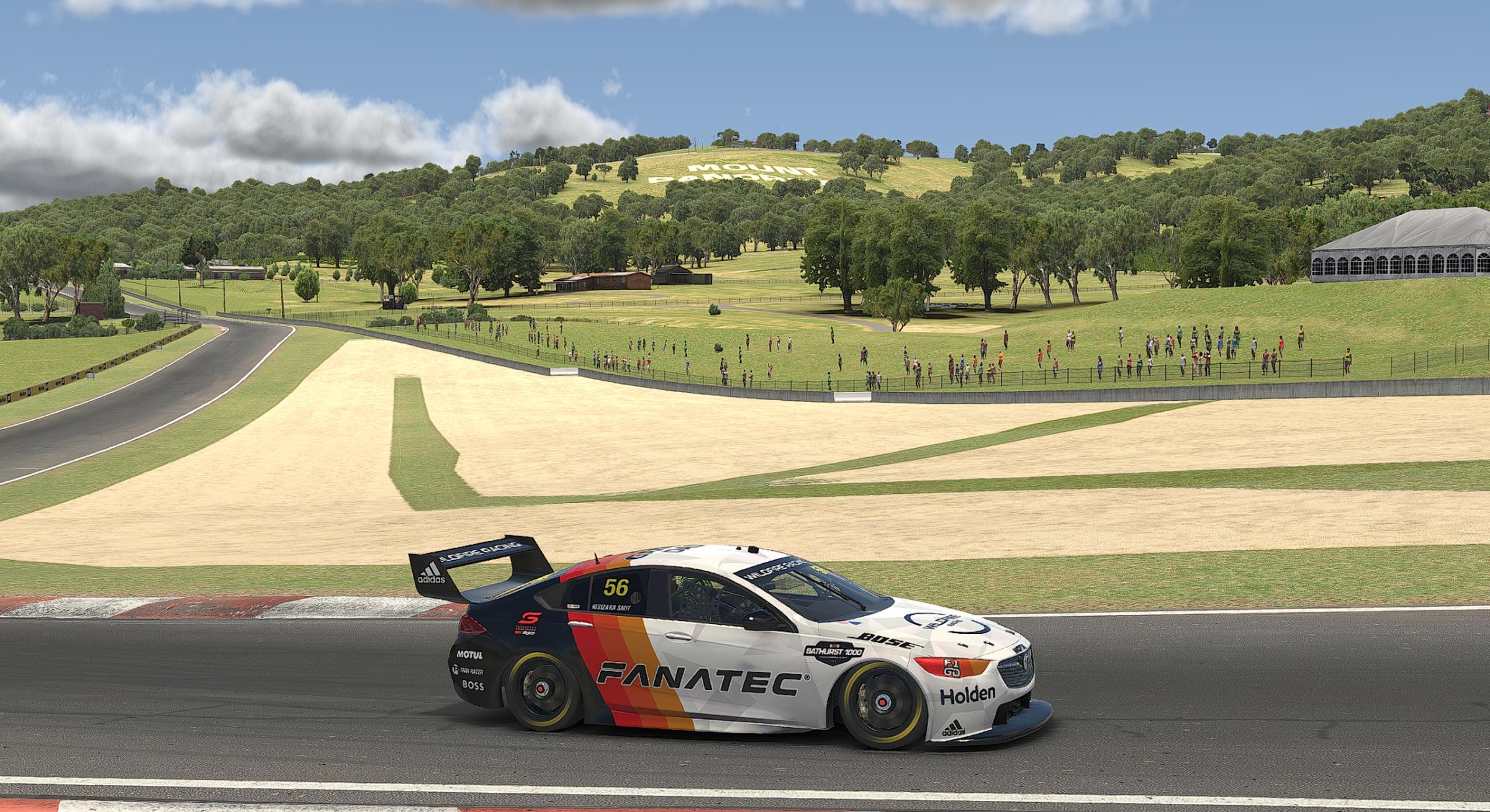 Wildfire Racing Commodore - Blaze by Sean Nisizaka Smit - Trading Paints