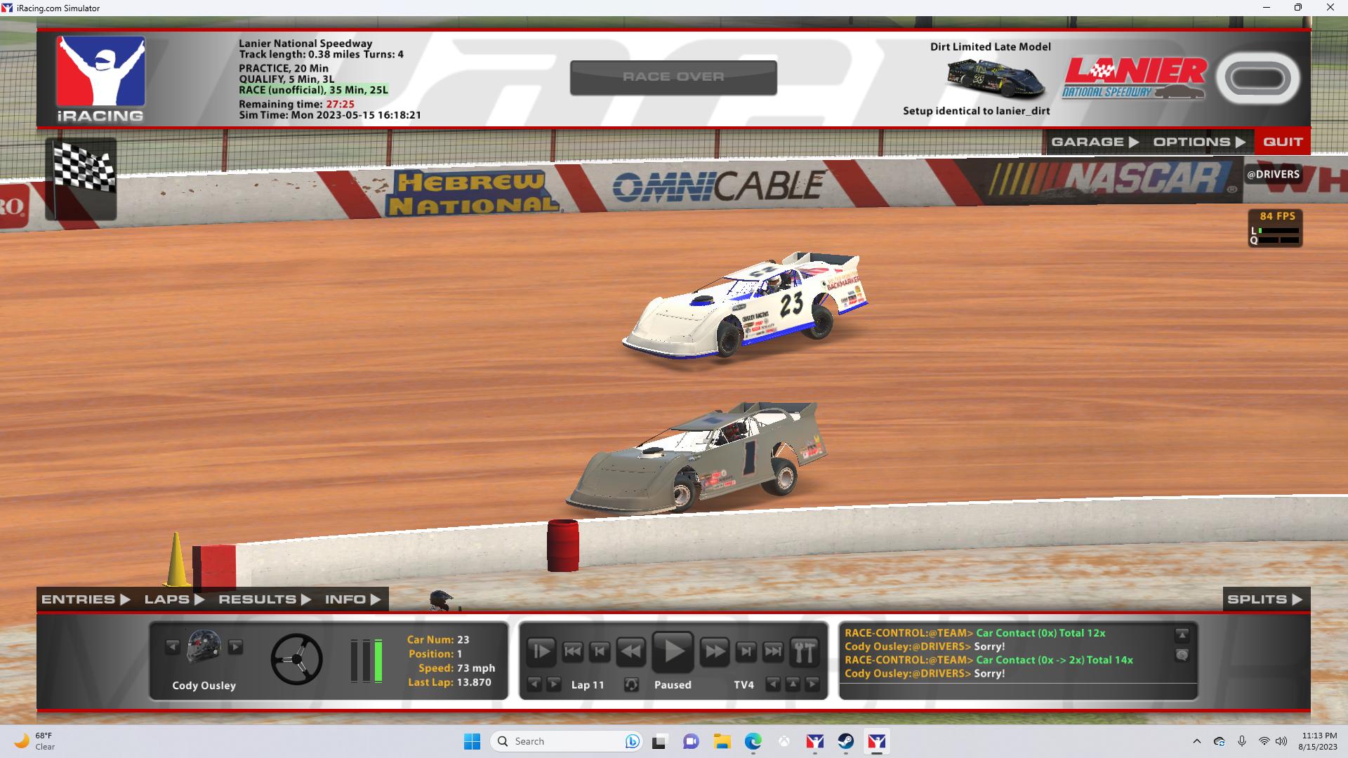 Ousley Racing 1 copy by Freddy Ousley - Trading Paints