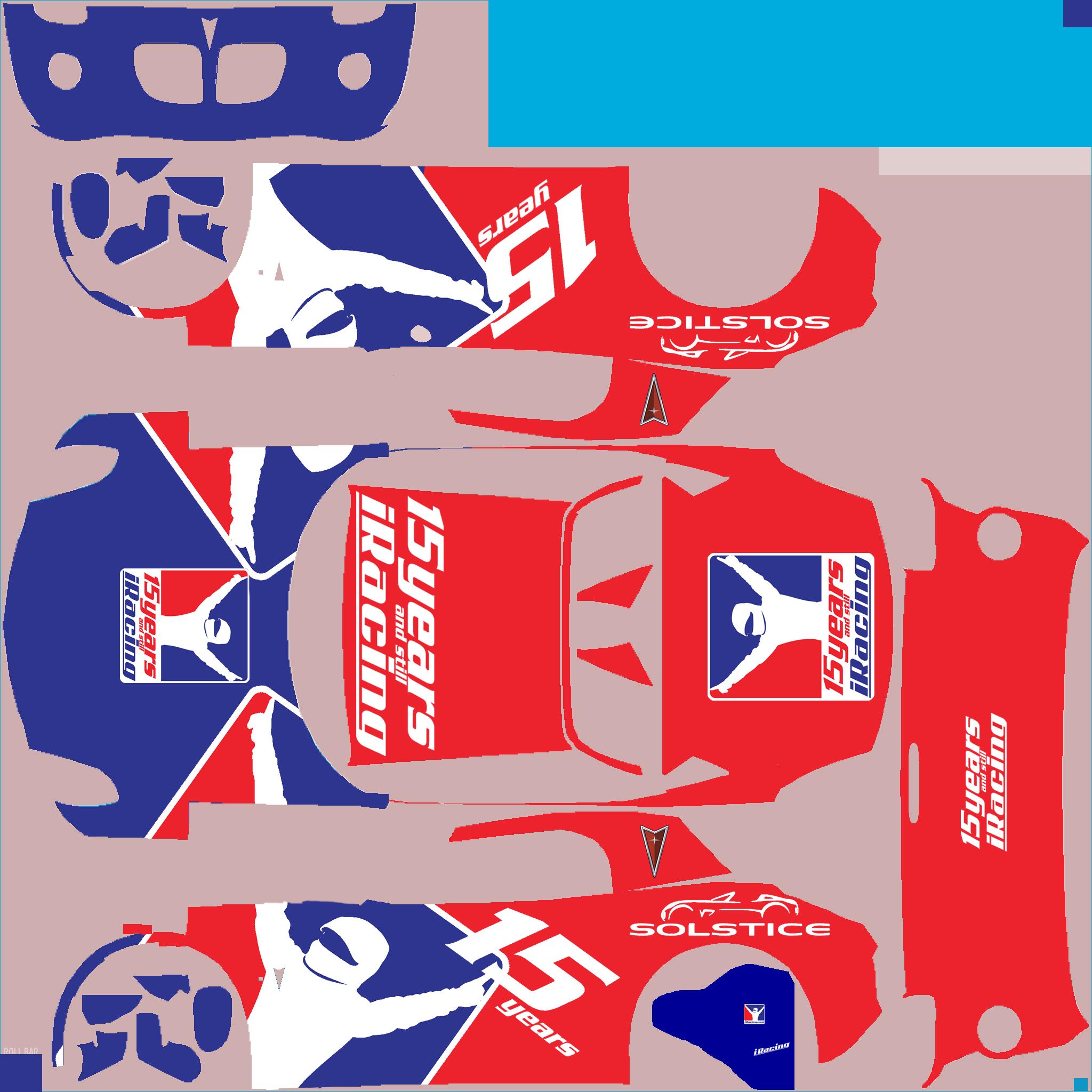 Solstice iRacing 15 Years by Clyde Coman - Trading Paints