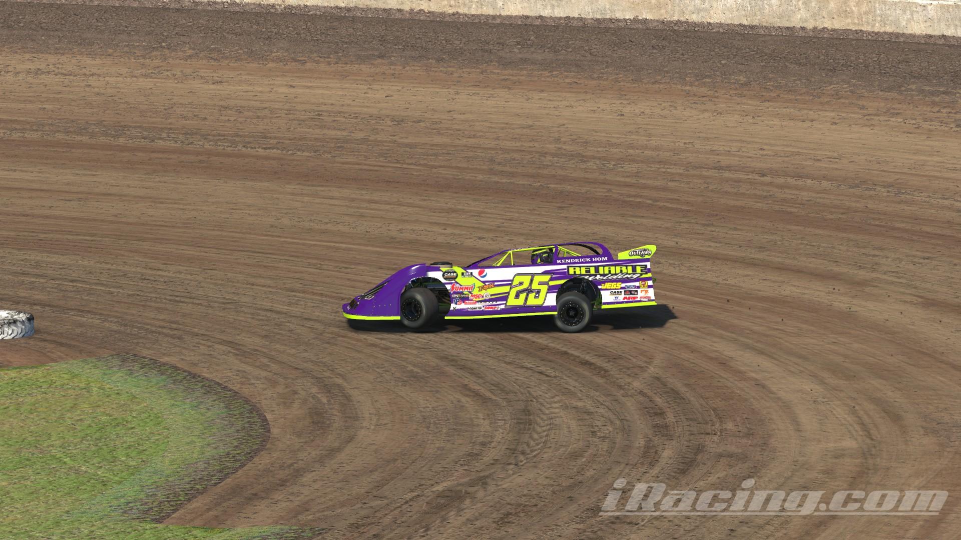 #25 Reliable Welding Pro Late Model by Kendrick Hom - Trading Paints