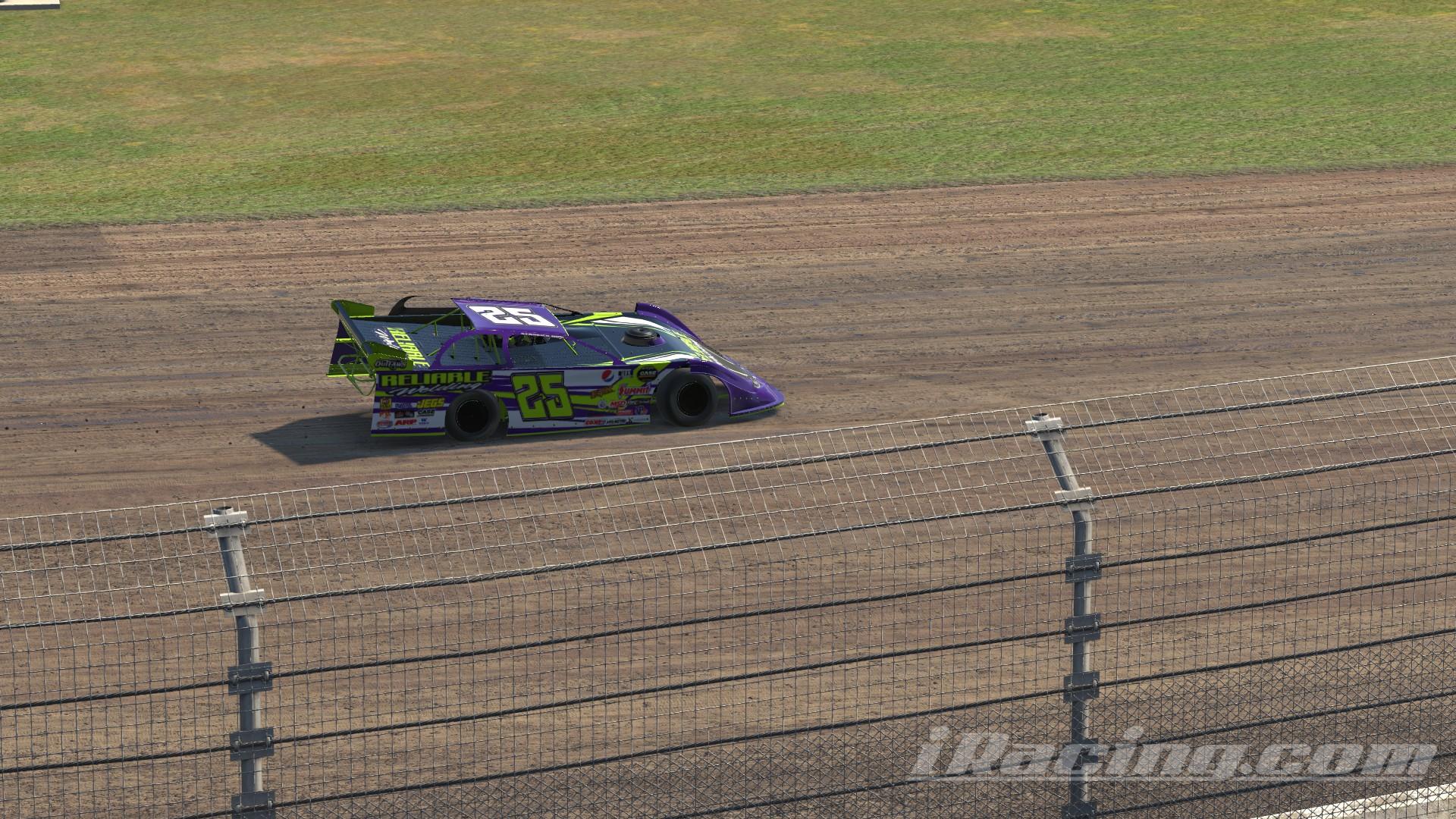 #25 Reliable Welding Pro Late Model by Kendrick Hom - Trading Paints