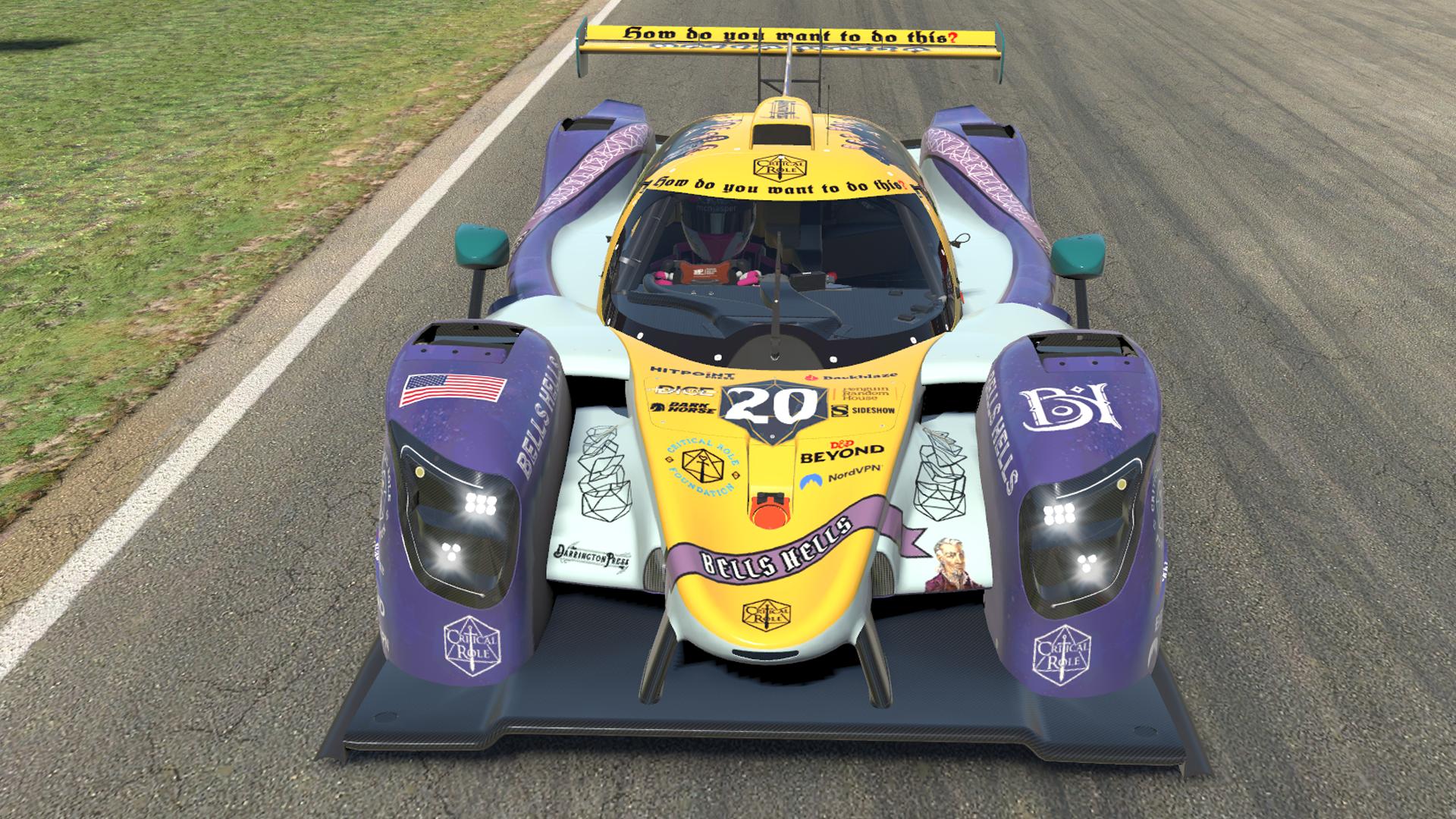 Critical Role Bells Hells Ligier JS P320 by Jasper De Jong - Trading Paints